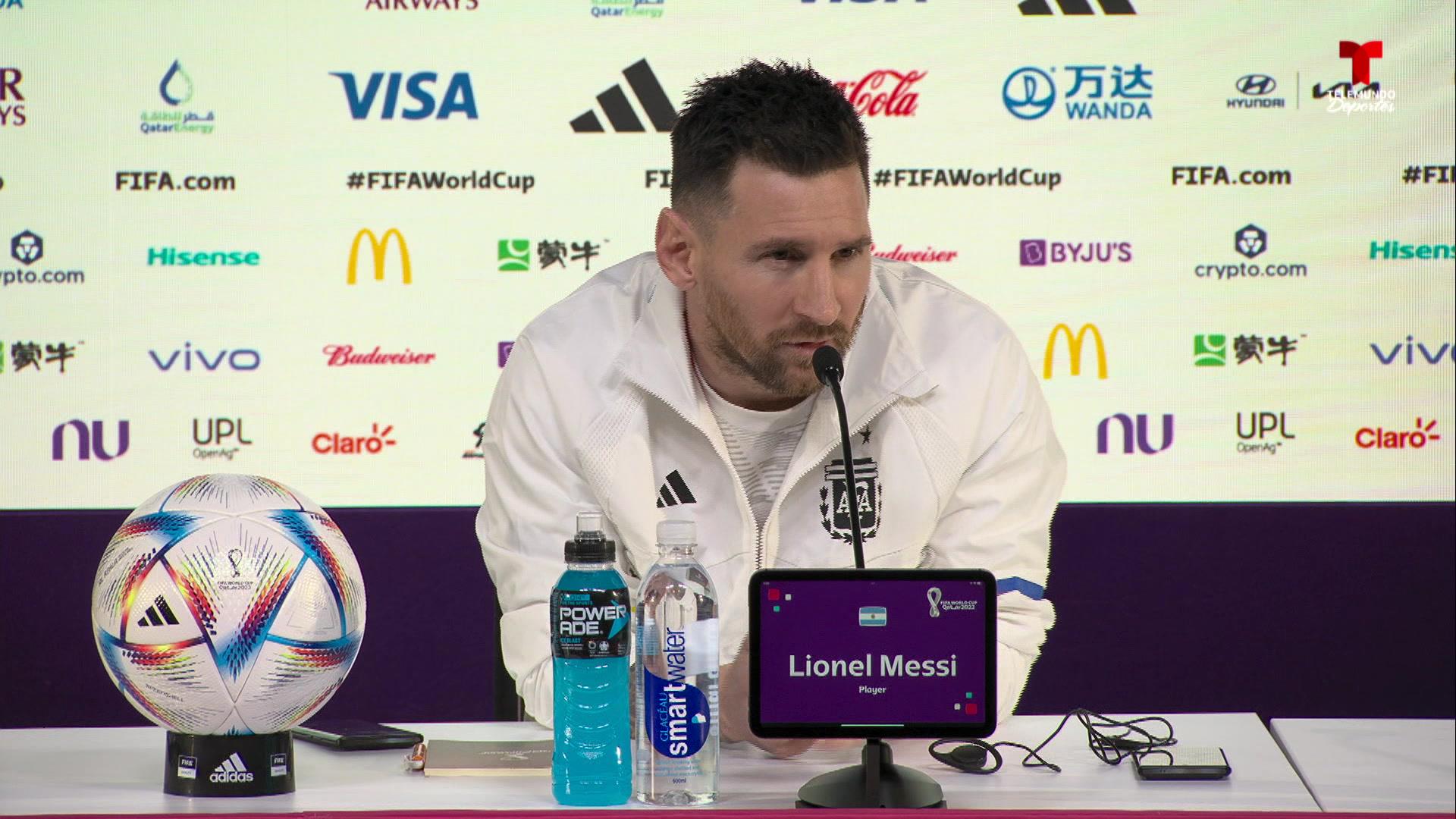 Watch Sports Clip: Lionel Messi: "Me siento muy bien físicamente, llego ...