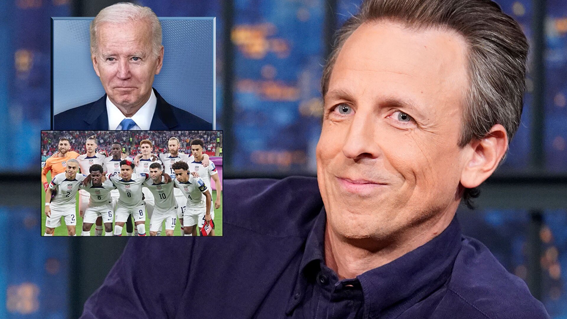 Watch Late Night with Seth Meyers Highlight: Biden Gave the U.S. Men's ...