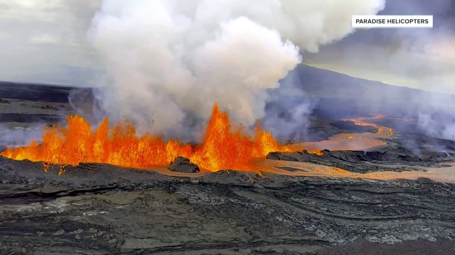 Watch TODAY Excerpt: New aerial video shows Hawaii's Mauna Loa volcano - NBC.com