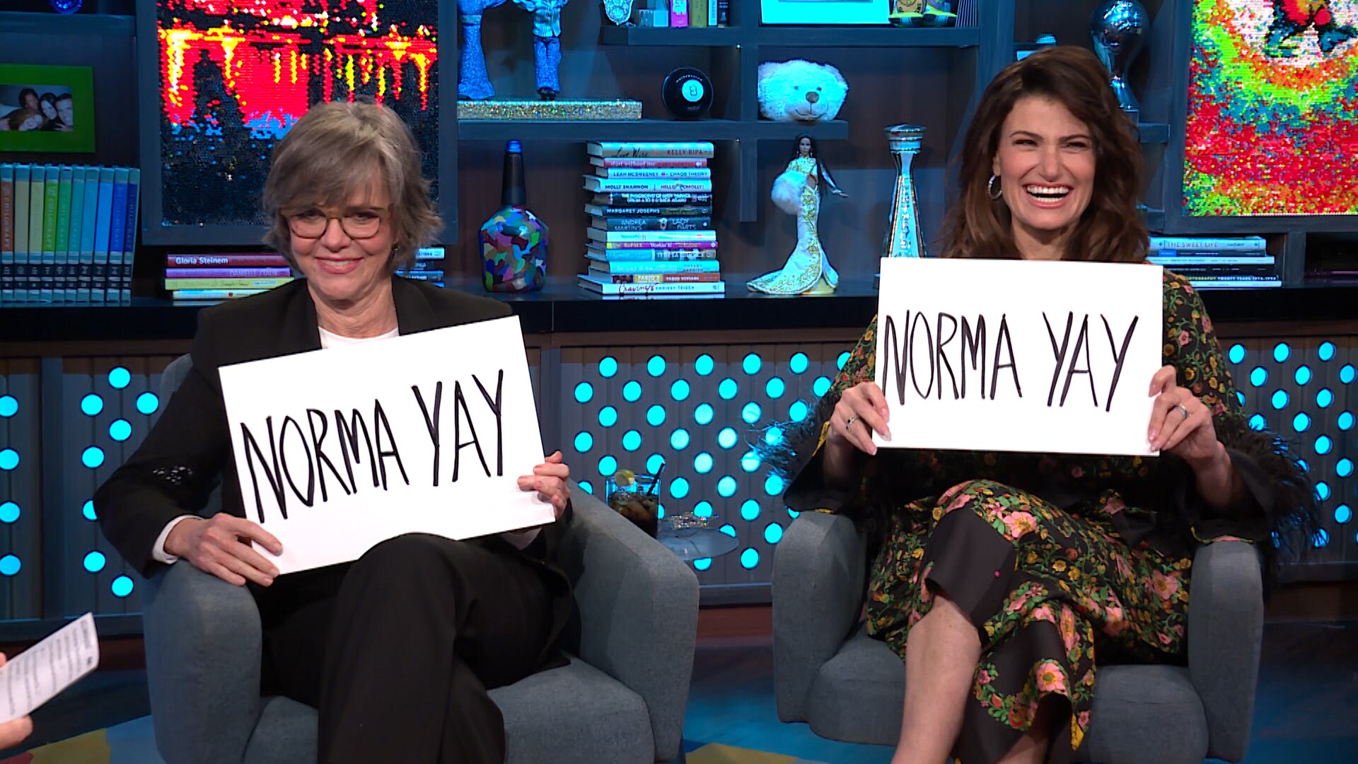 Watch Watch What Happens Live Highlight: Sally Field and Idina Menzel Are Pro-Name Dropping ...