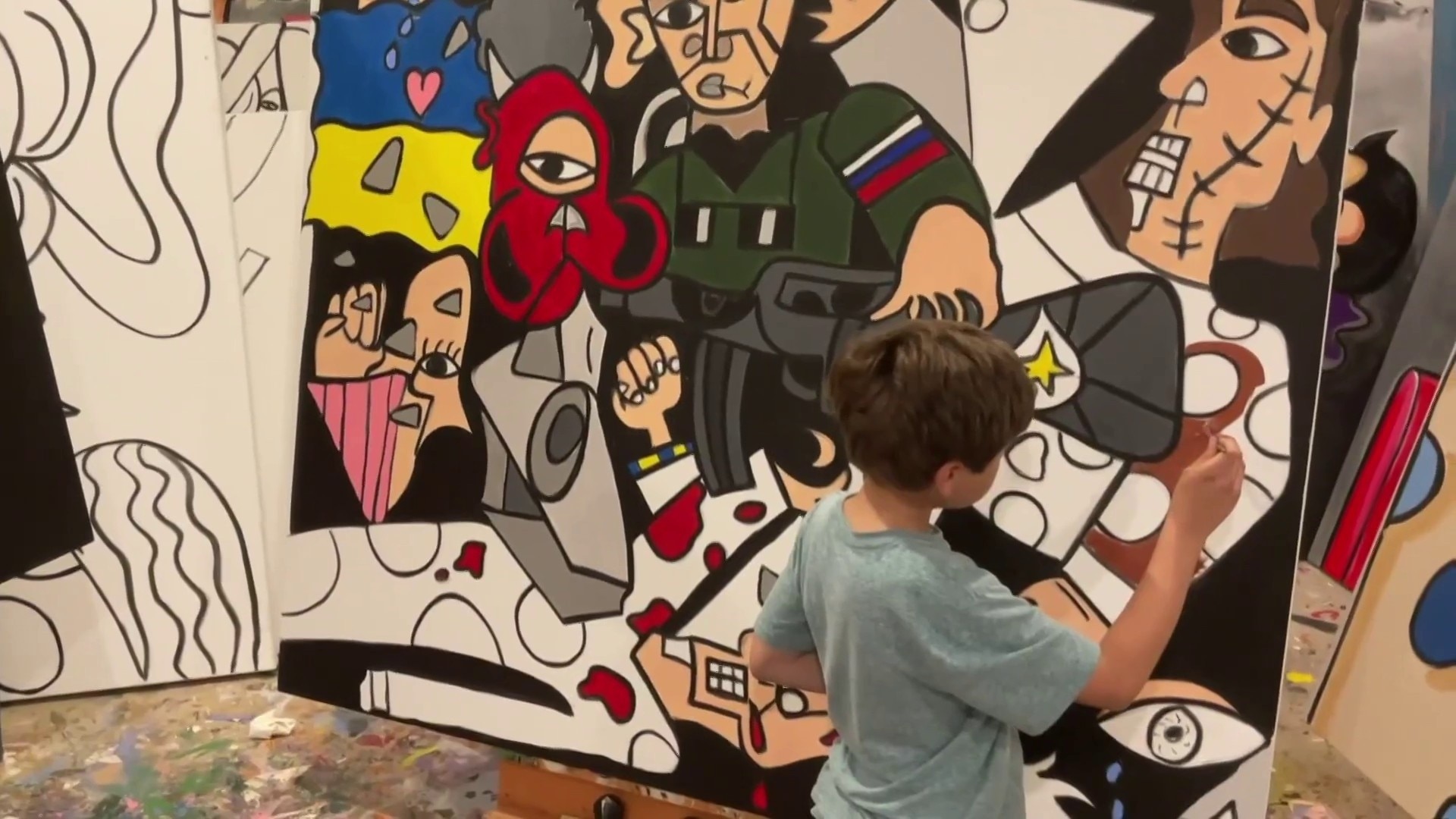 Watch TODAY Excerpt: Meet the 11-year-old breakout artist known as ...