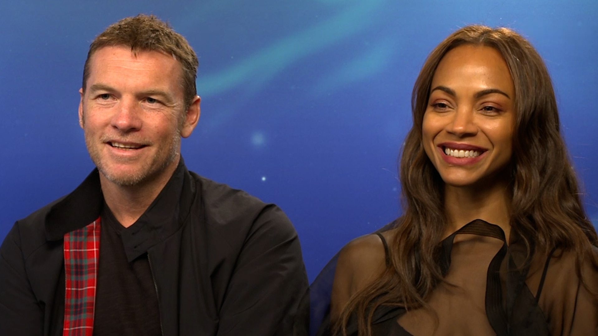 Watch Access Hollywood Highlight: Zoe Saldana & Sam Worthington Reveal ...