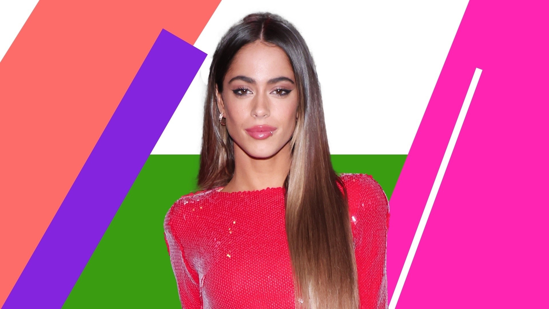 Watch En Casa con Telemundo Highlight: Tini presume cuerpazo en un ...