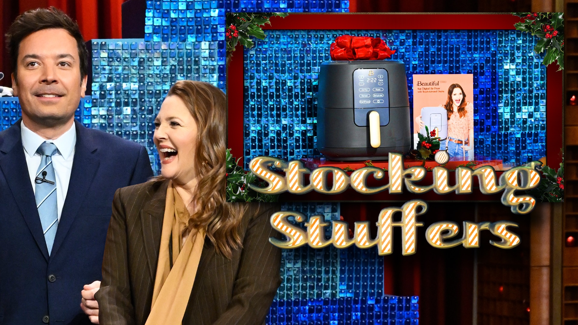 Watch The Tonight Show Starring Jimmy Fallon Highlight: Tonight Show Stocking Stuffers: Drew ...