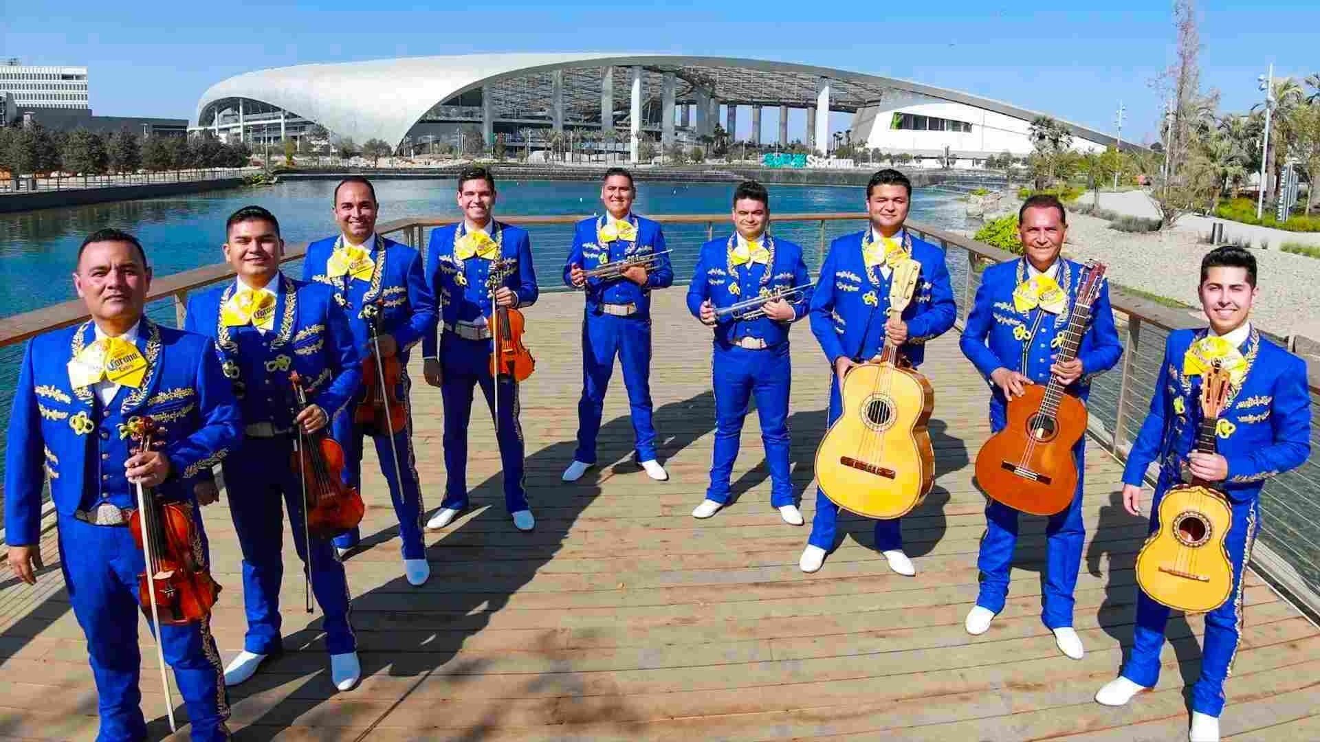 Watch Super Bowl LVI Highlight: ¿Quiénes son los Mariachi Rams? - NBC.com