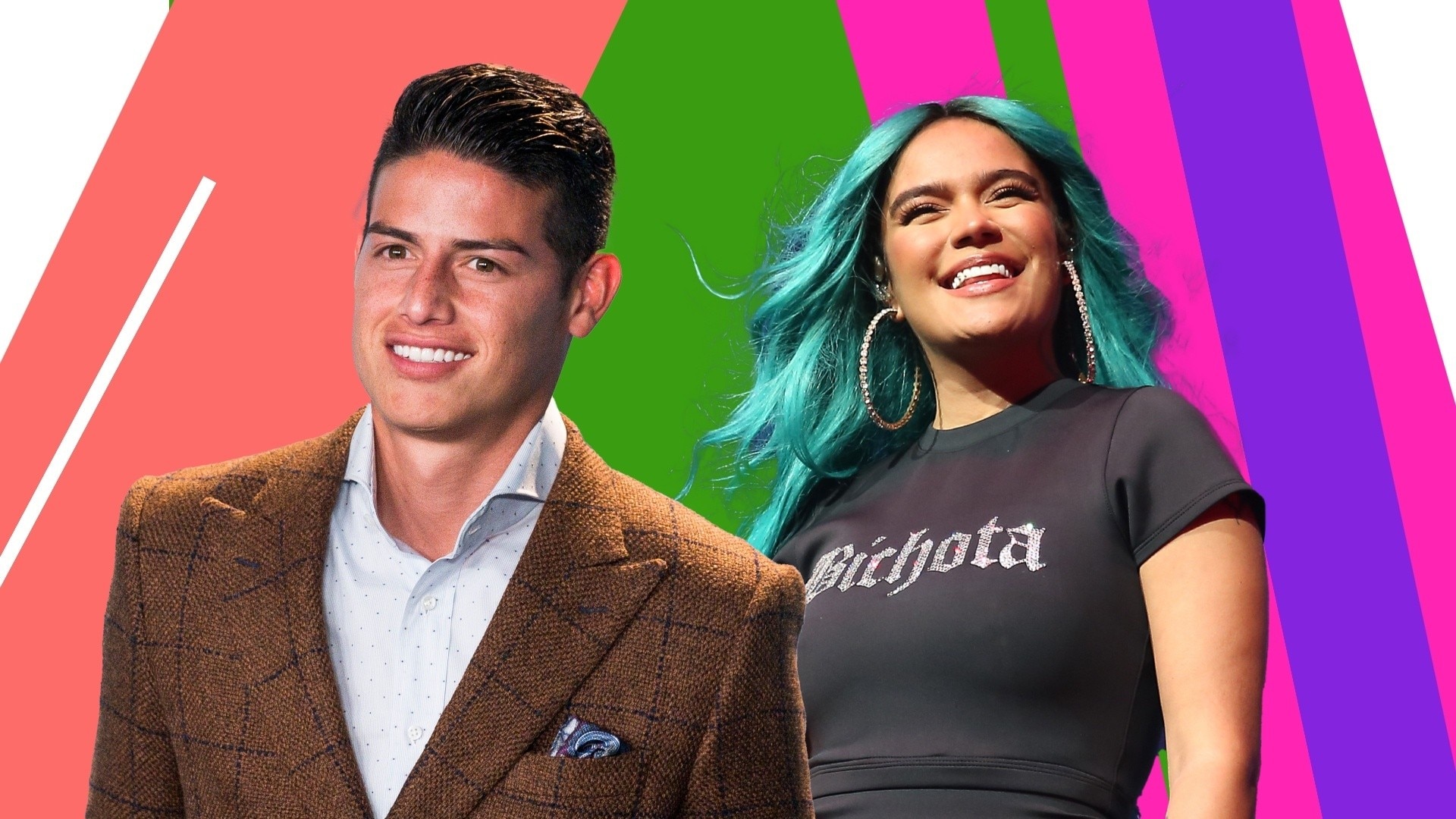 Watch En Casa con Telemundo Highlight: Karol G y James Rodríguez: las cartas revelan si hay amor ...