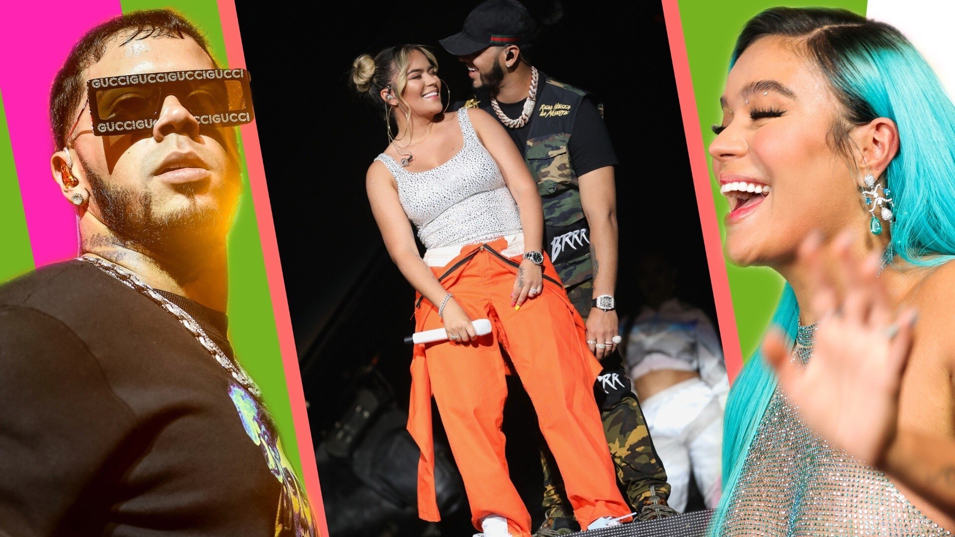 Watch En Casa con Telemundo Highlight: Anuel le dio like a una foto de Karol G, pero parece que ...