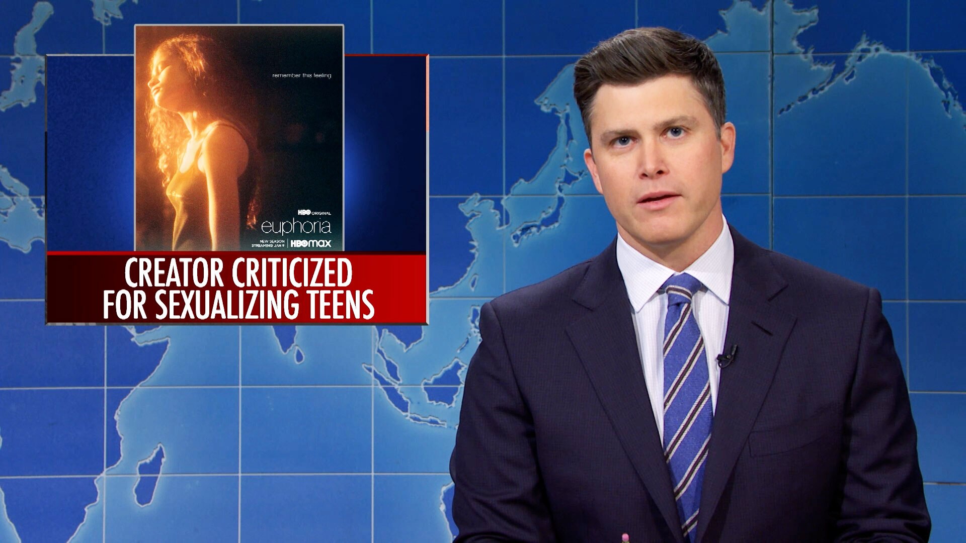 Watch Saturday Night Live Highlight: Weekend Update: Euphoria Fans Criticize Creator, Dunkin's ...