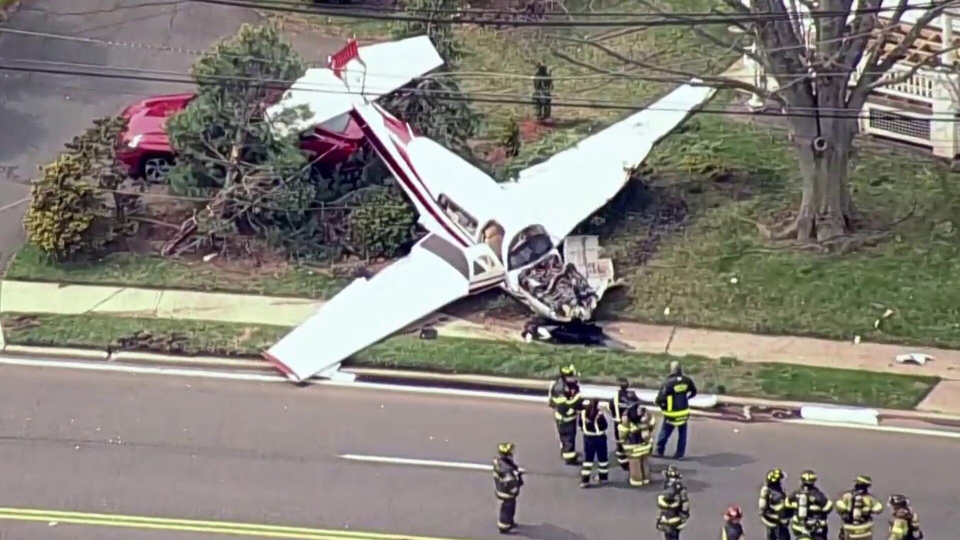 Watch TODAY Excerpt: Small plane crashes in New Jersey neighborhood ...