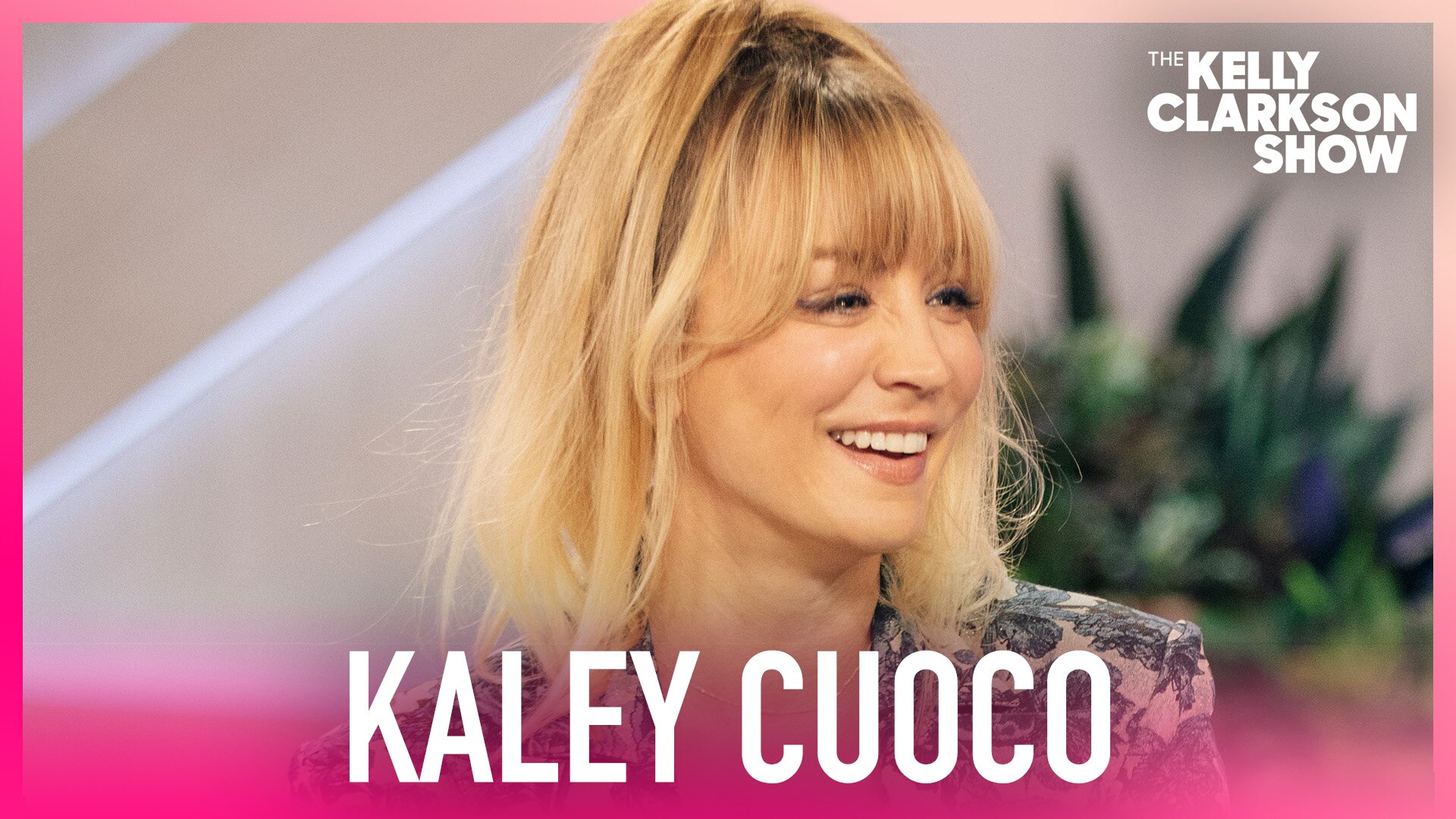 Watch The Kelly Clarkson Show - Official Website Highlight: Kaley Cuoco ...