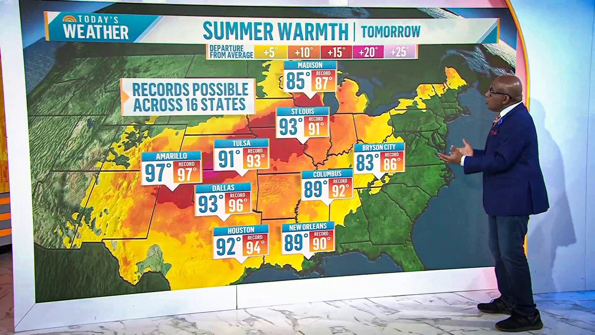 Watch TODAY Excerpt: Parts of the Midwest could see record high ...