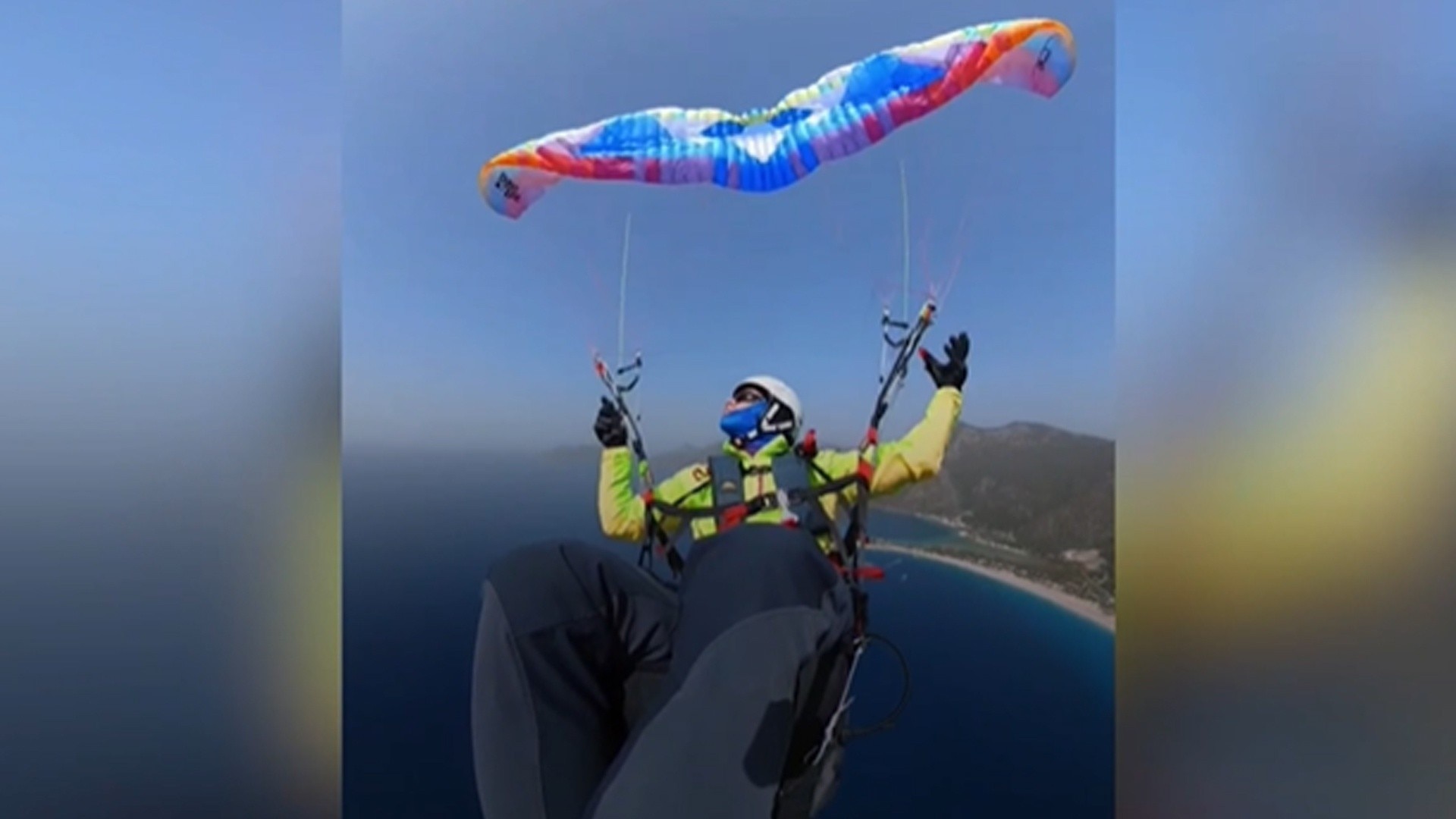 Watch Hoy Día Highlight: En video: Un paracaidista vive momentos de ...