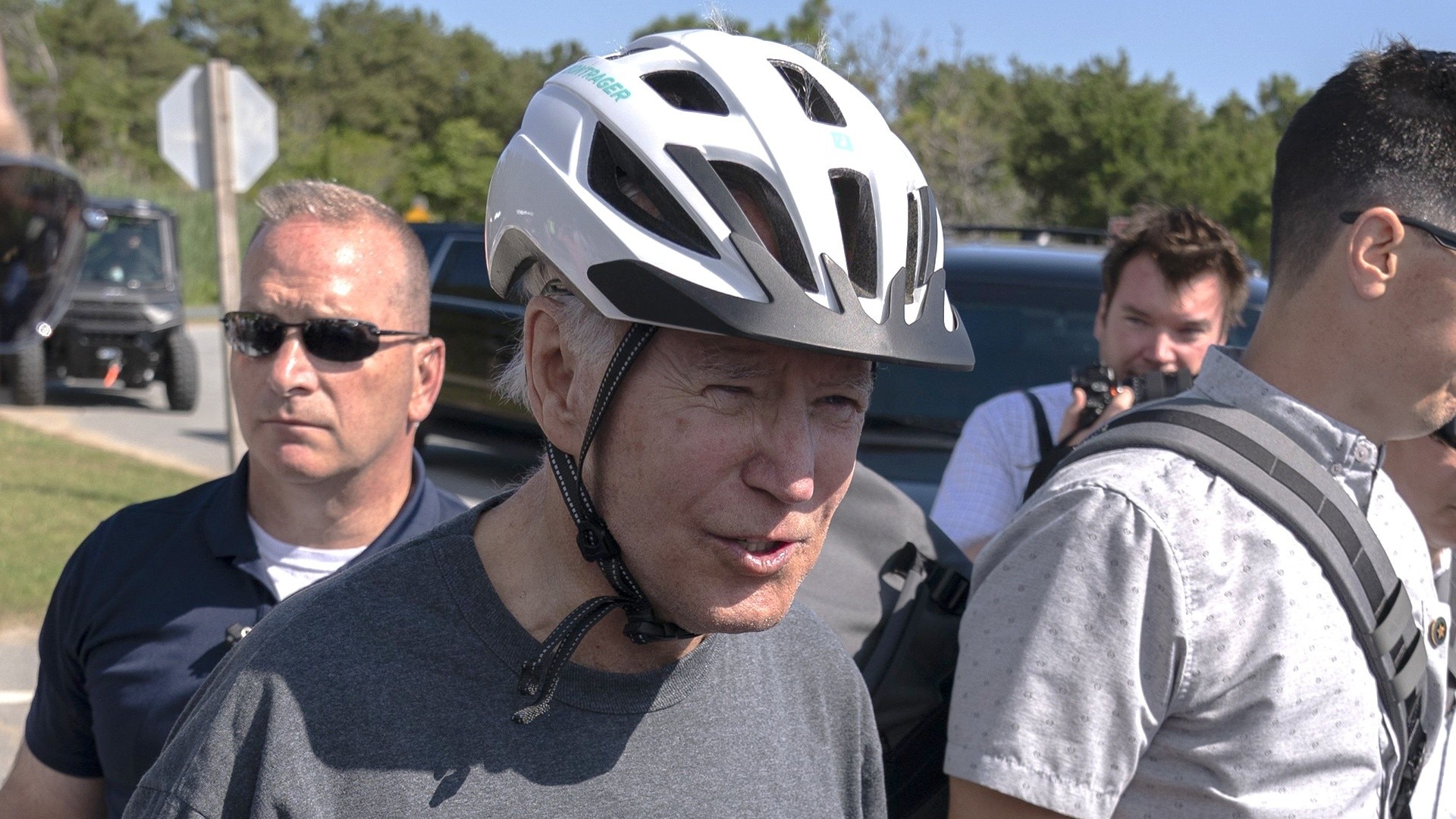 Watch TODAY Excerpt: President Biden doing 'OK' after falling off his bike - NBC.com