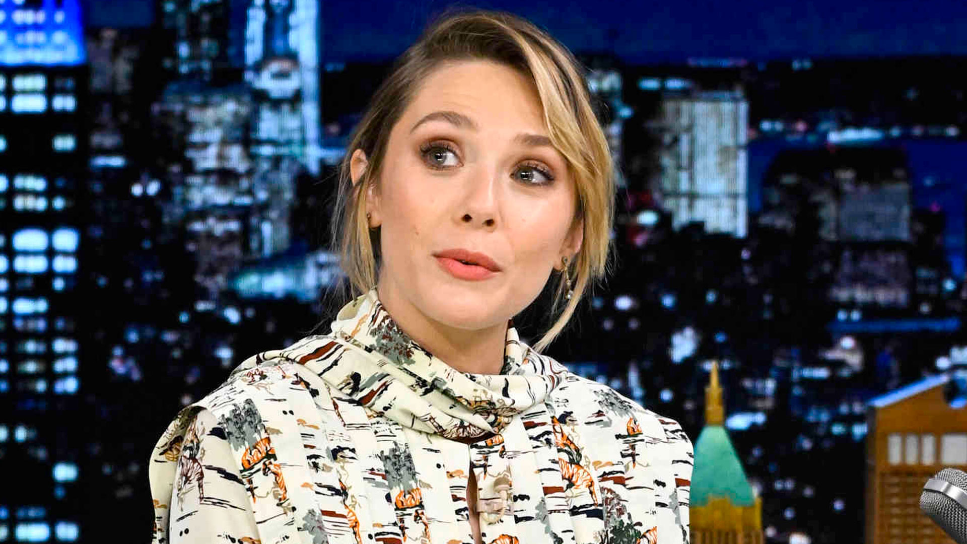 Watch The Tonight Show Starring Jimmy Fallon Episode: Elizabeth Olsen ...