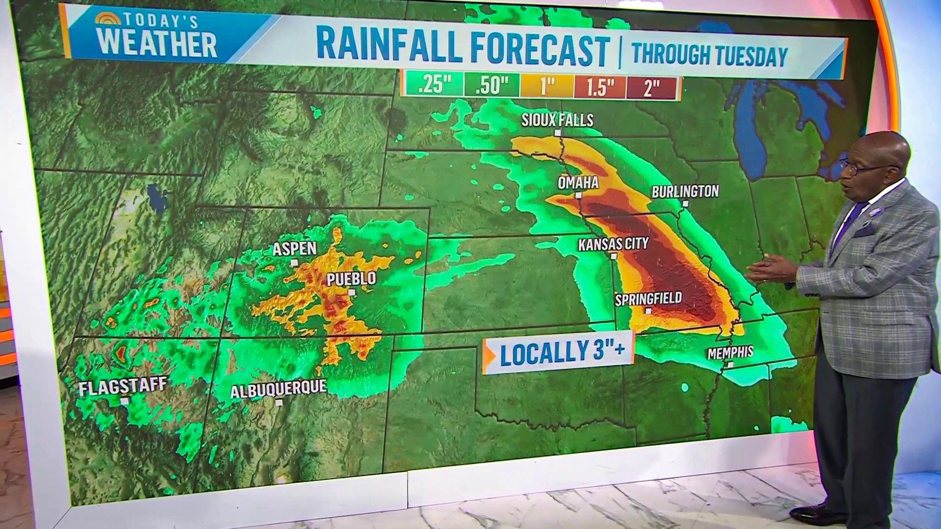 Watch TODAY Excerpt: Heavy rain expected in parts of the country to ...