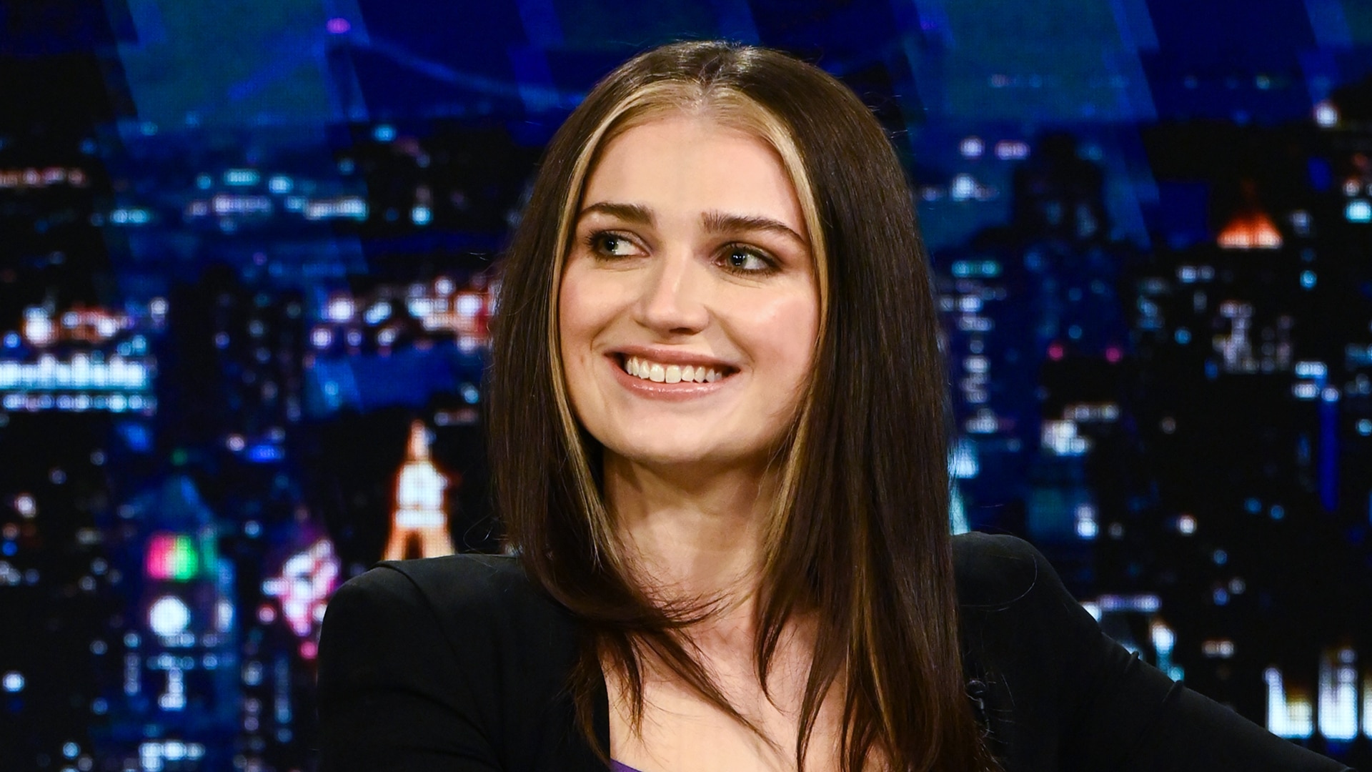 Watch The Tonight Show Starring Jimmy Fallon Highlight: Eve Hewson's F1 ...