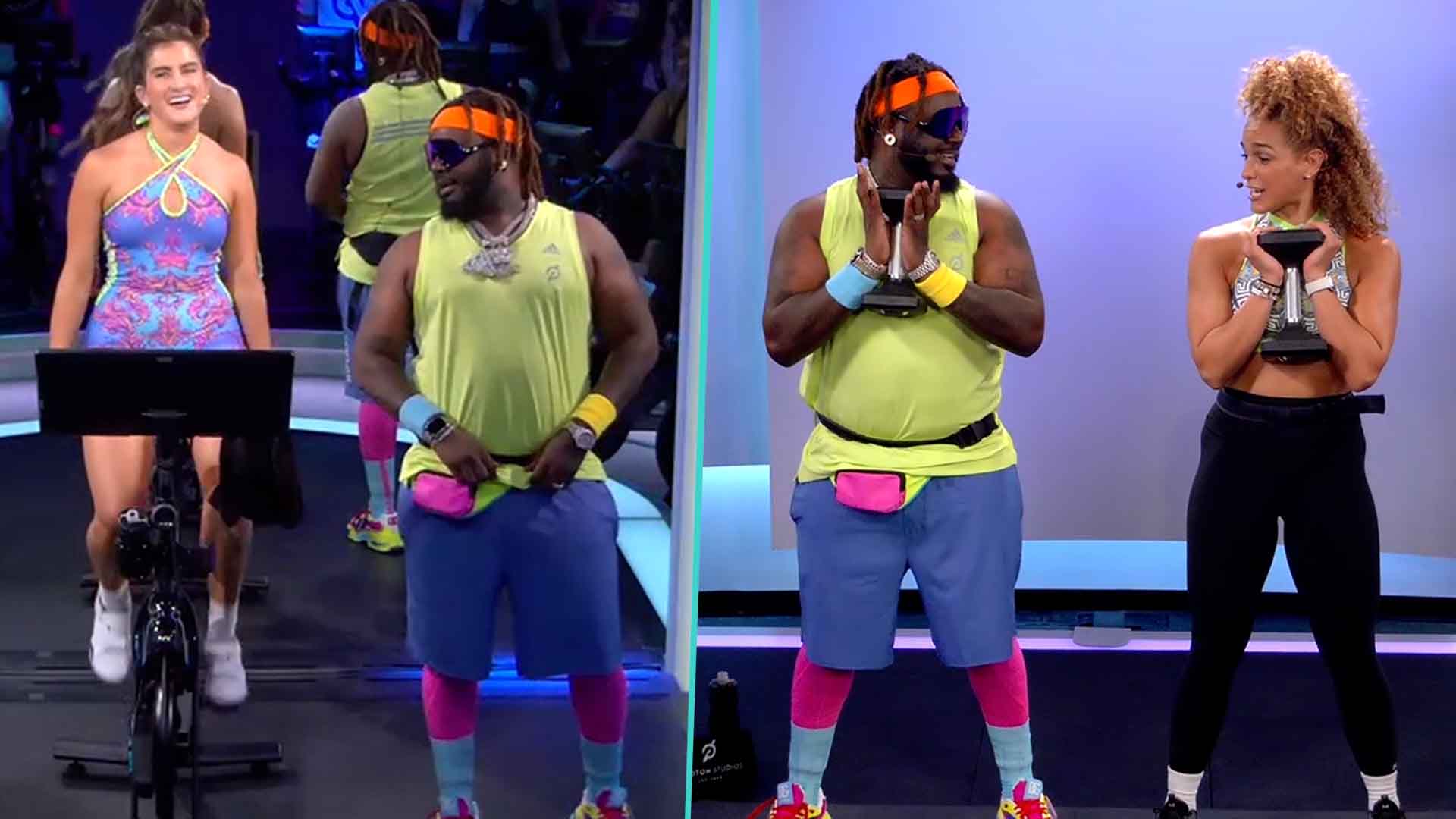 Watch Access Hollywood Highlight: T-Pain Surprises Peloton Riders By ...