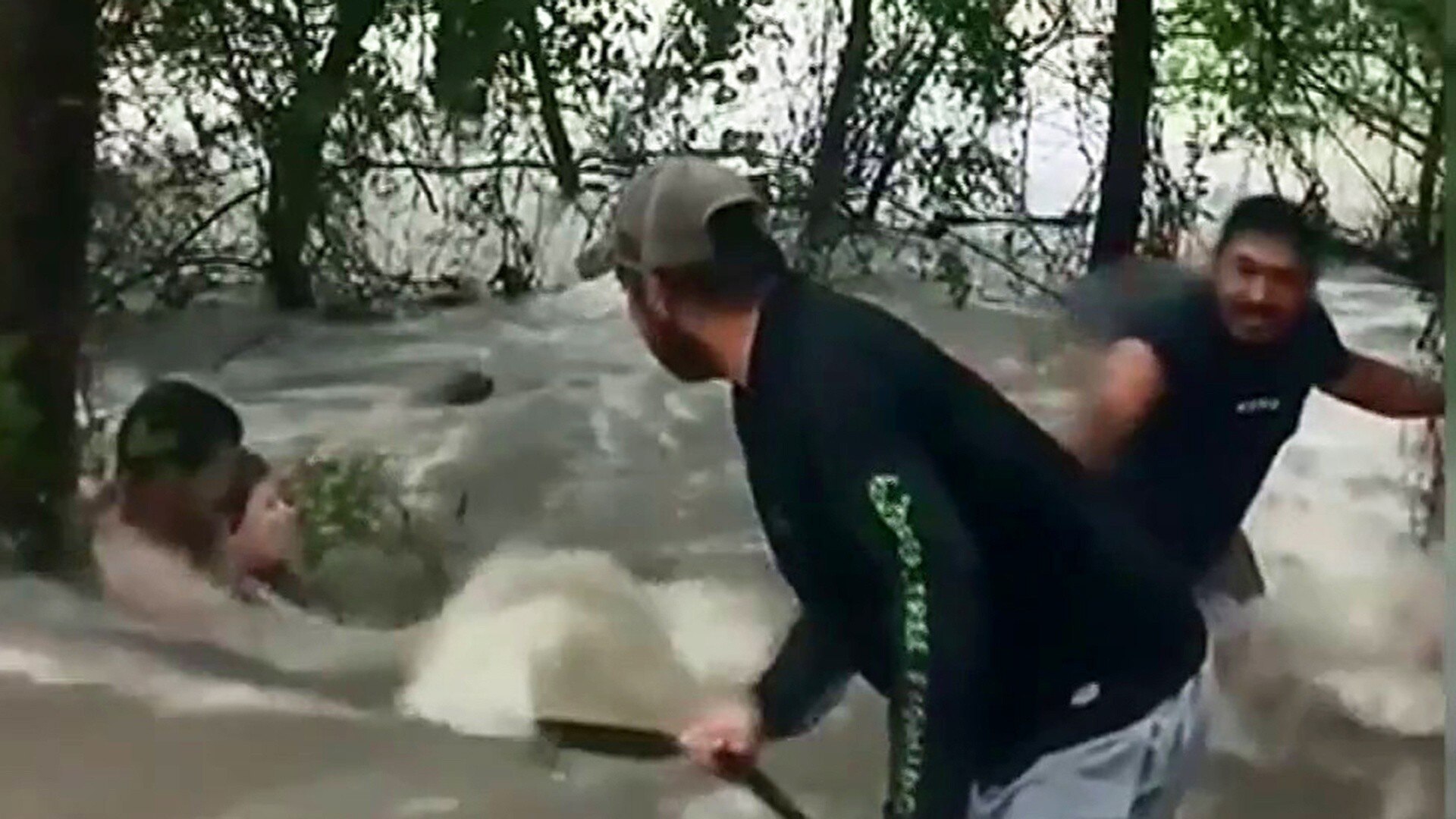 Watch TODAY Excerpt: Two young children saved from raging flood waters ...