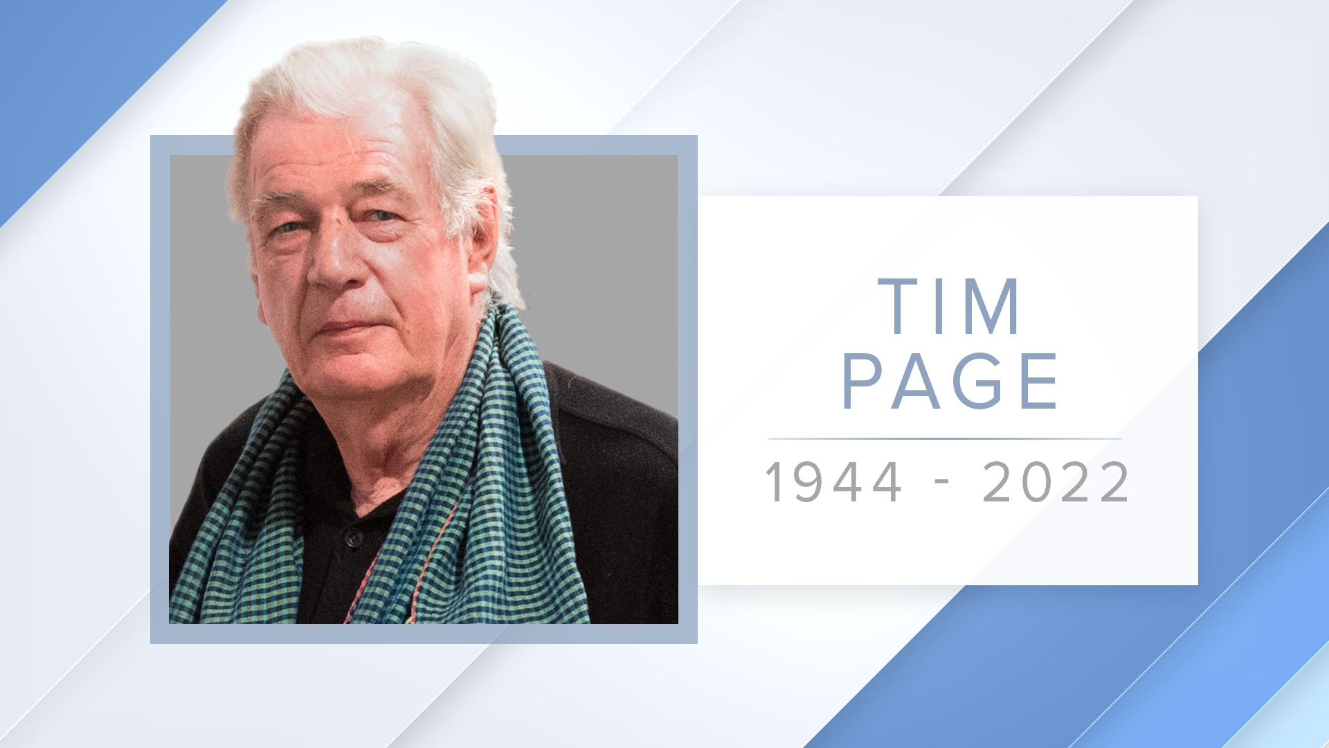Watch TODAY Excerpt: Tim Page, acclaimed Vietnam War photographer, dies at 78 - NBC.com