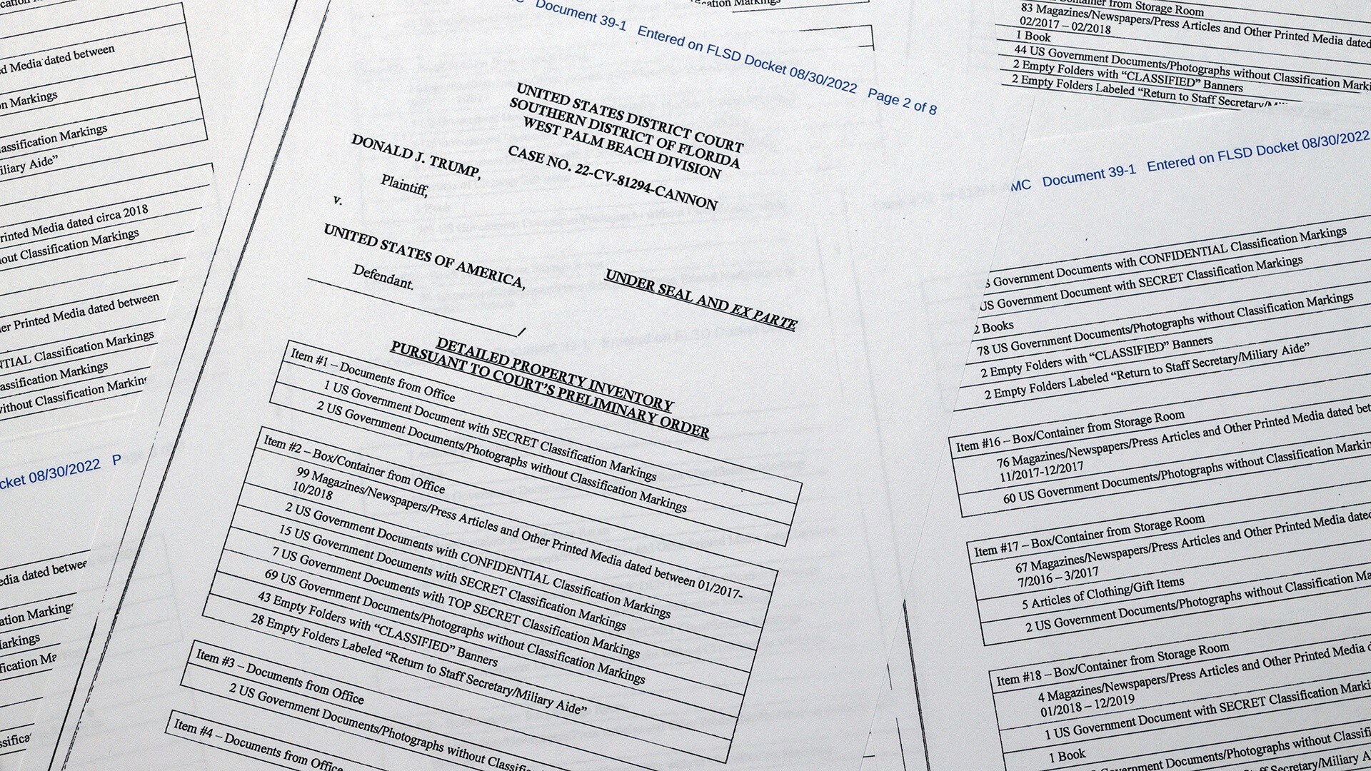 Watch TODAY Excerpt: FBI says it found several empty ‘classified ...