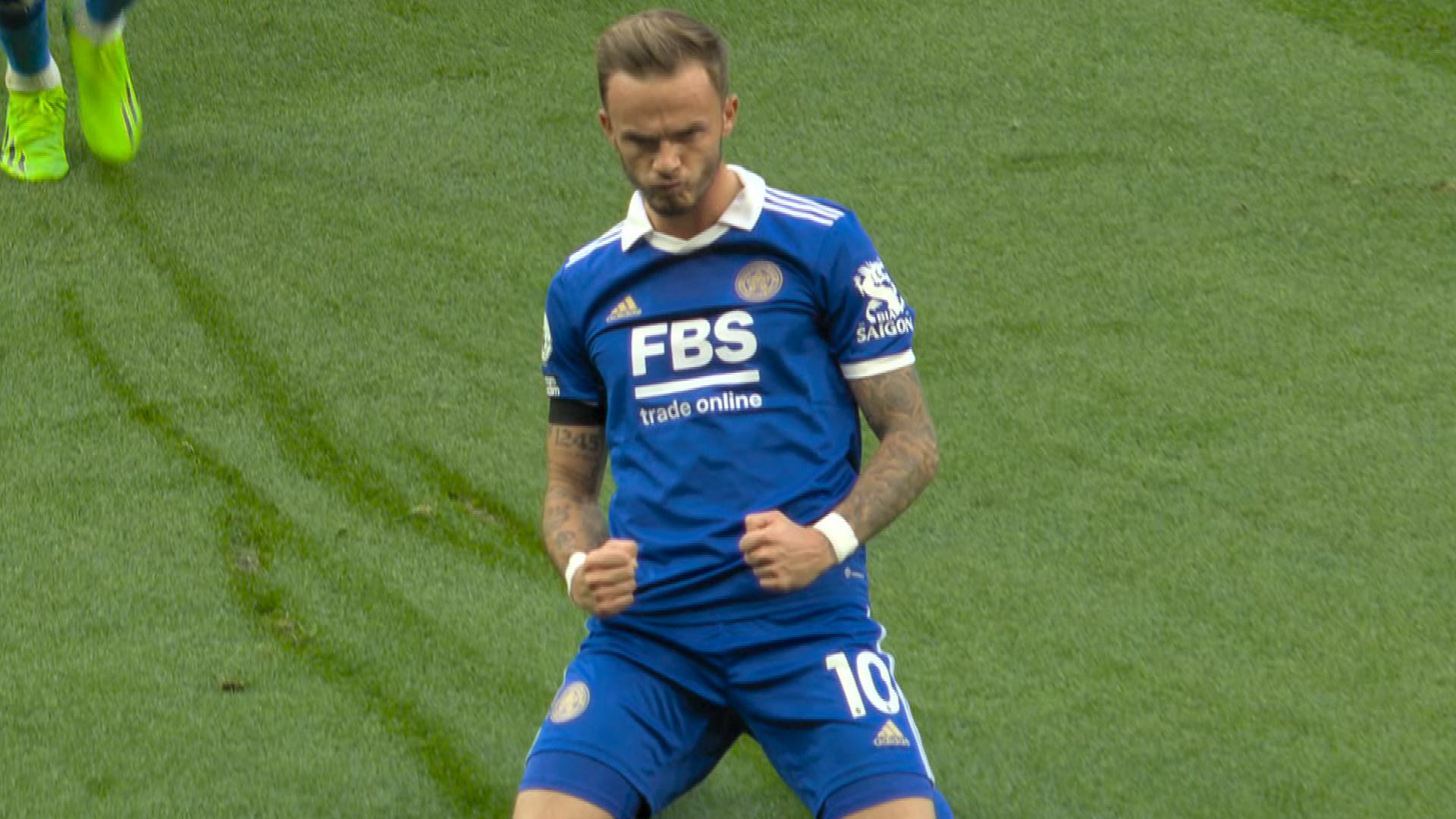 Watch null Clip: Maddison grabs Leicester equalizer v. Tottenham - NBC.com