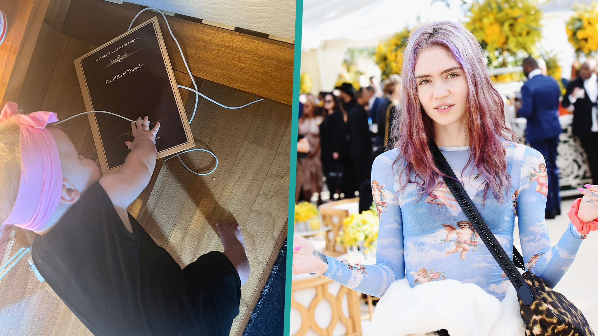 Watch Access Hollywood Highlight: Grimes Shares Adorable Rare Photo Of ...