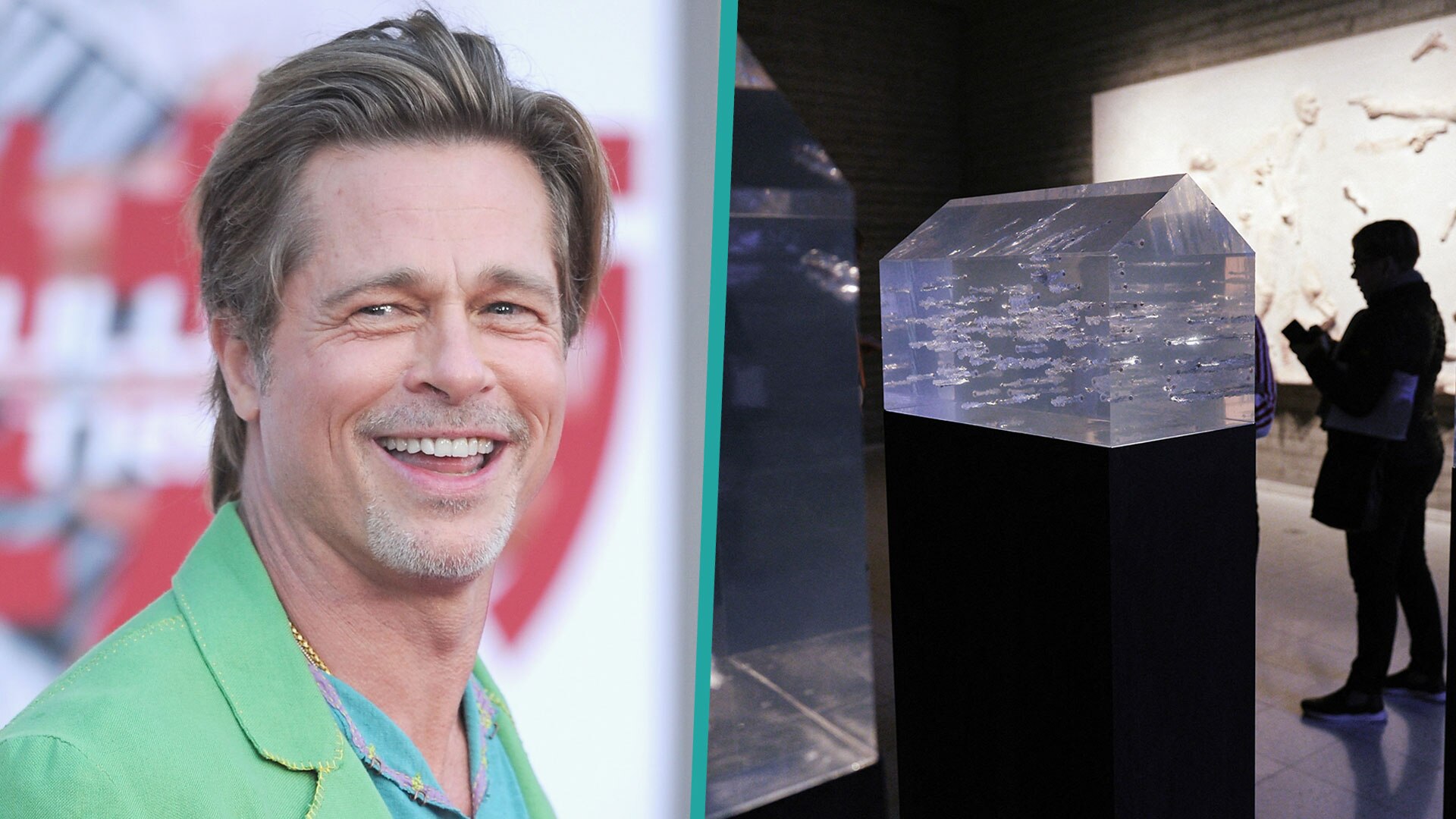 Watch Access Hollywood Highlight: Brad Pitt Unveils Artwork He Created ...