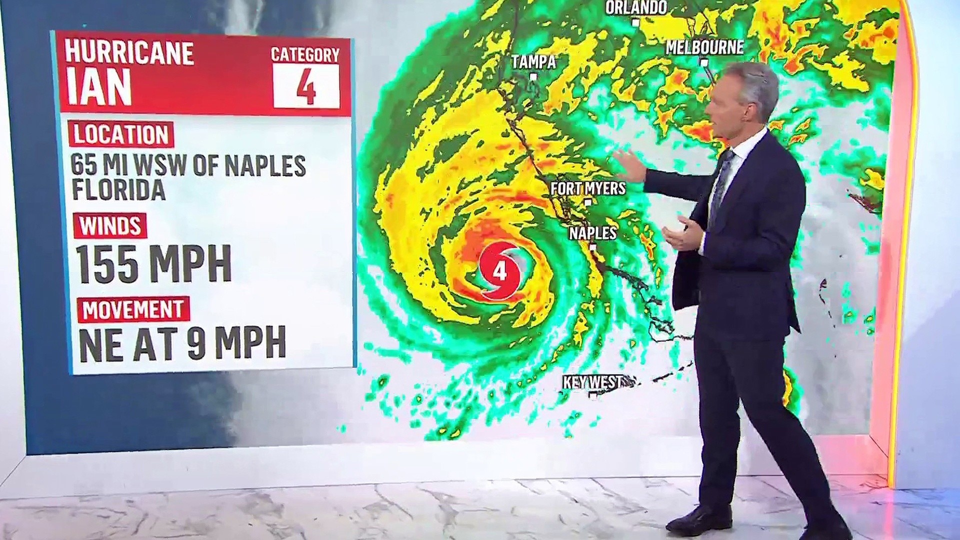 Watch TODAY Excerpt: Hurricane Ian grows to category 4 storm as it ...