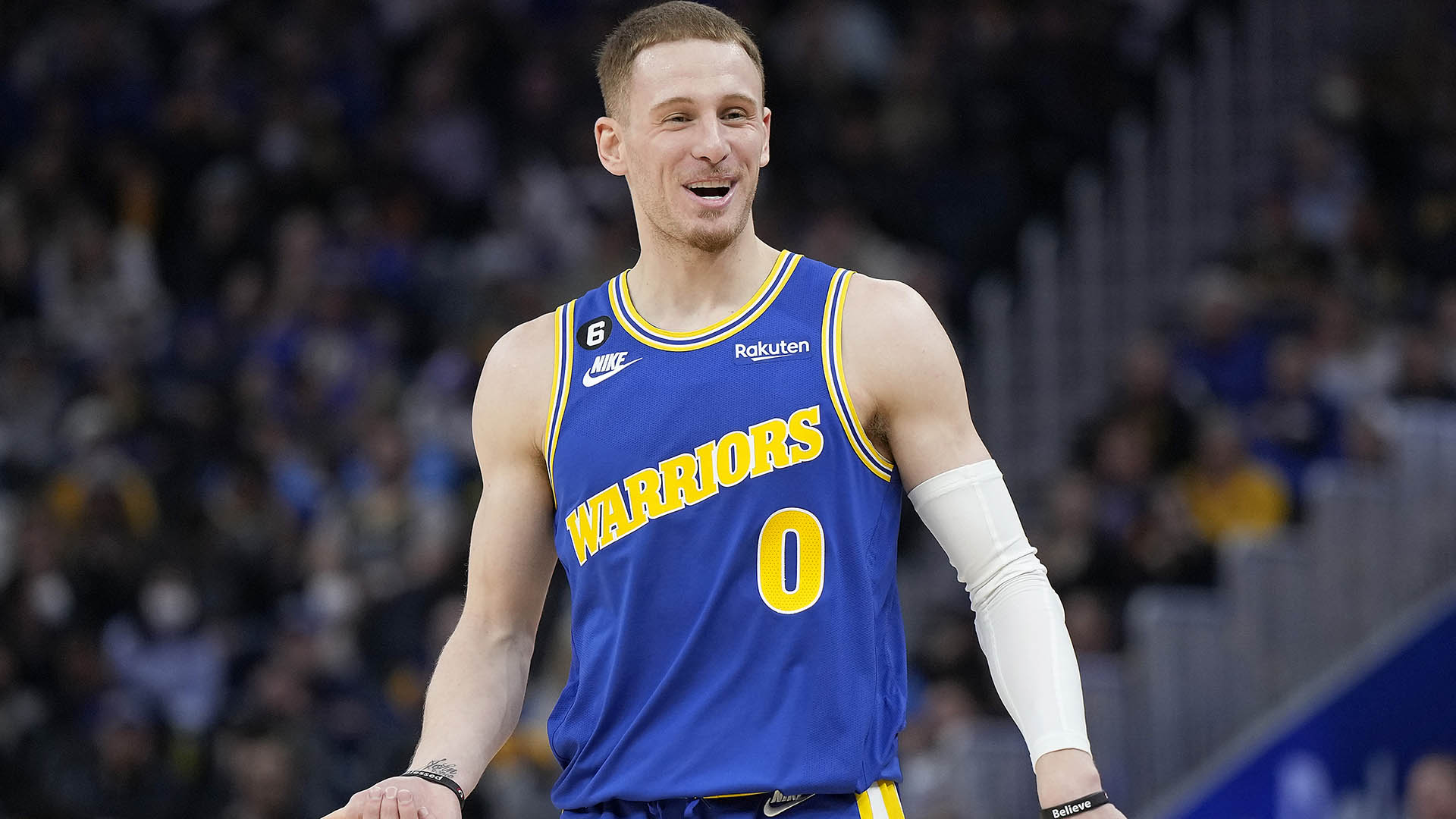 Watch Sports Clip: DiVincenzo meeting the challenge with Curry, Wiggins ...