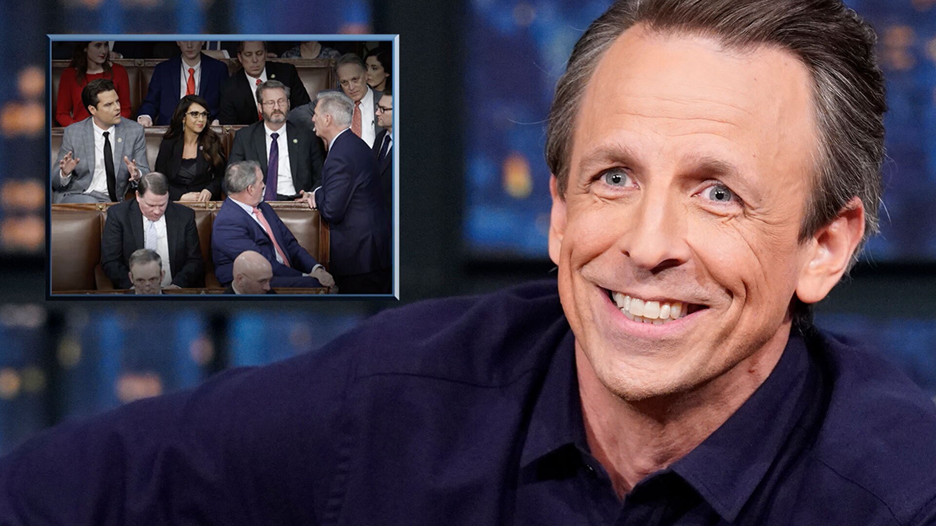 Watch Late Night with Seth Meyers Highlight: Chaos and a Near-Brawl as ...