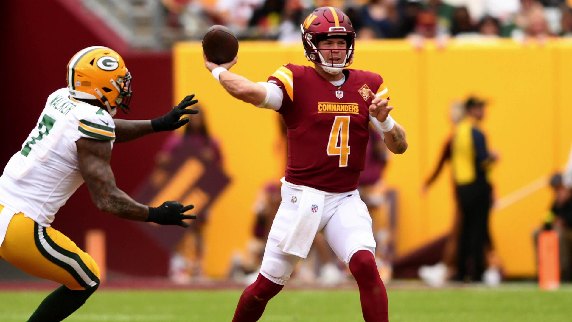 Watch ProFootballTalk Clip: Commanders overcome off-field dysfunction ...