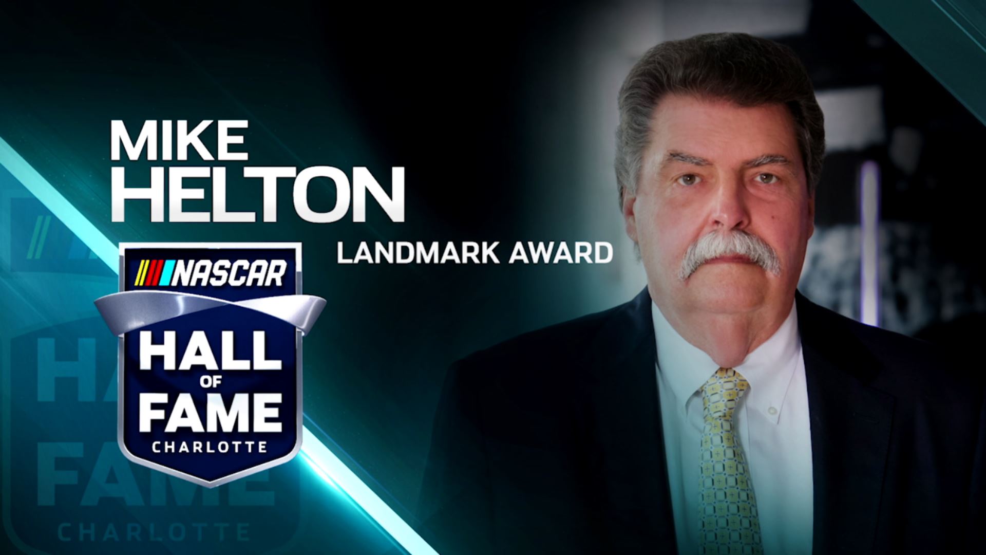 Watch Sports Clip: NASCAR HOF: Mike Helton presented with Landmark ...