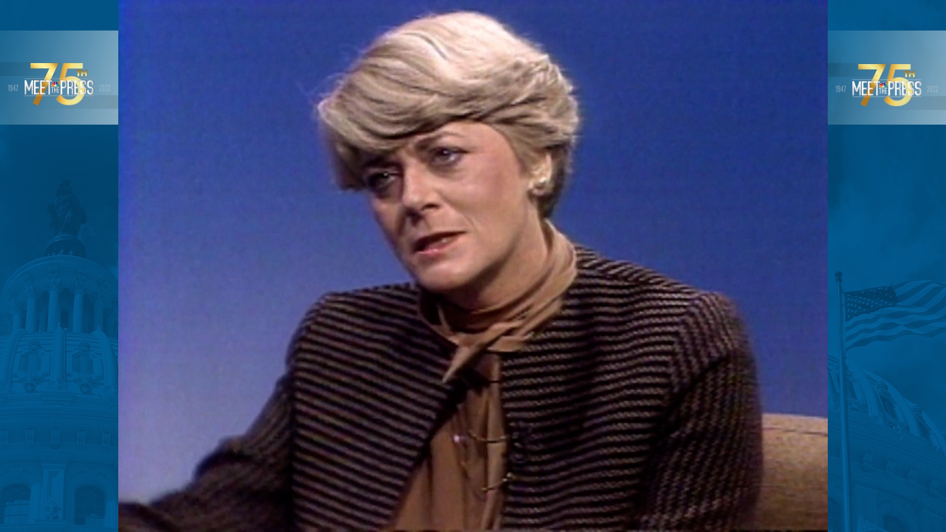 Watch Meet the Press Excerpt: Full episode: Geraldine Ferraro's 1984 ...