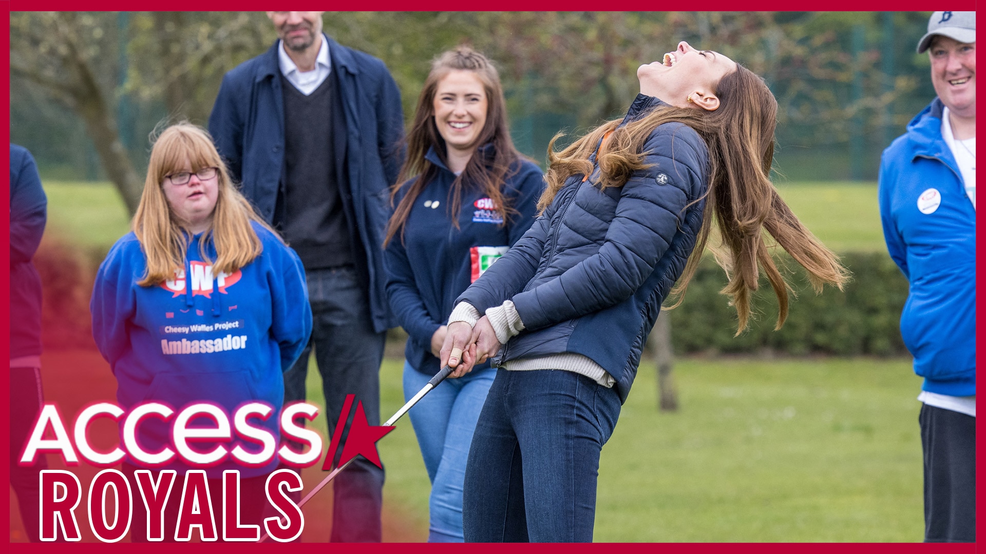 Watch Access Hollywood Highlight: Kate Middleton Erupts Into Giggles ...