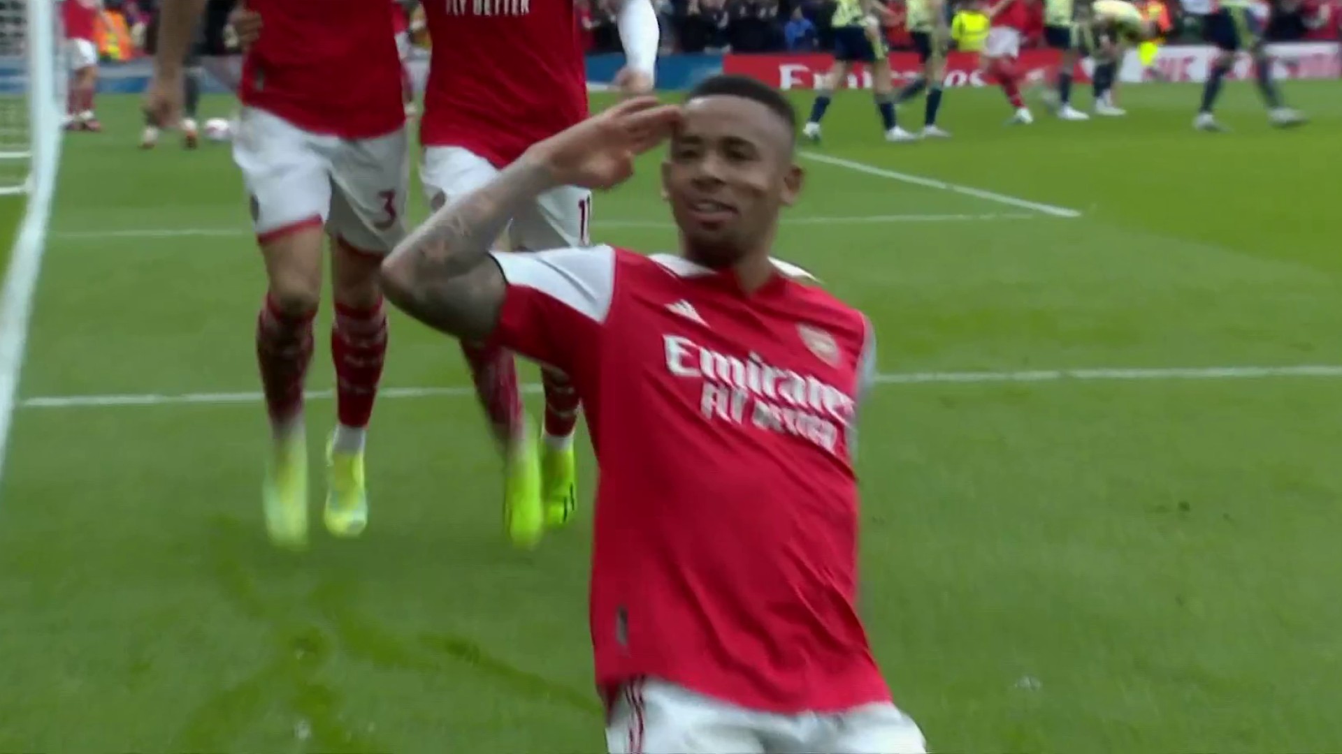 Watch null Clip: Jesus makes it 3-0 to Arsenal against Leeds - NBC.com