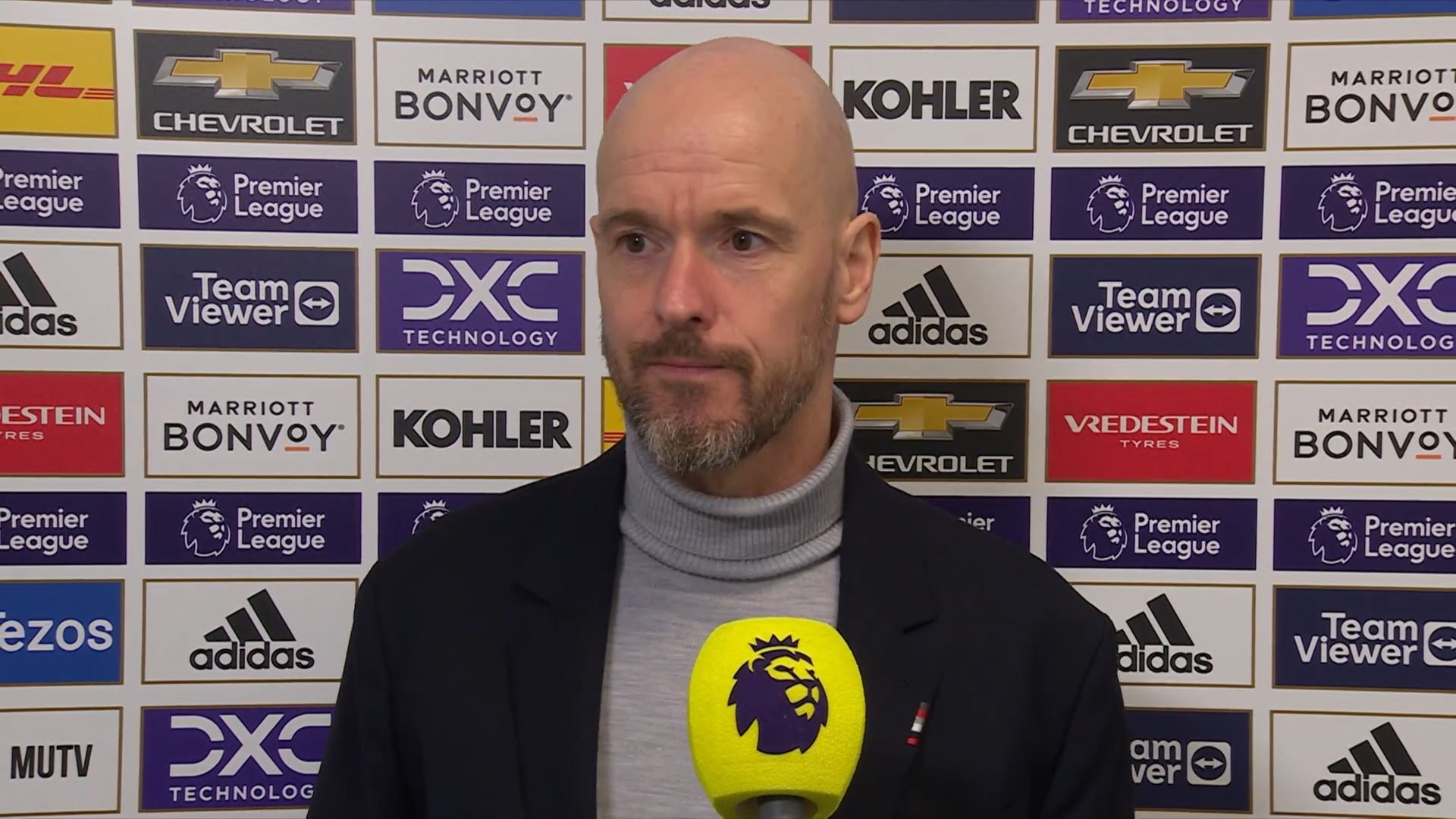 Watch Sports Clip: Ten Hag proud of 'massive win' against Brentford ...