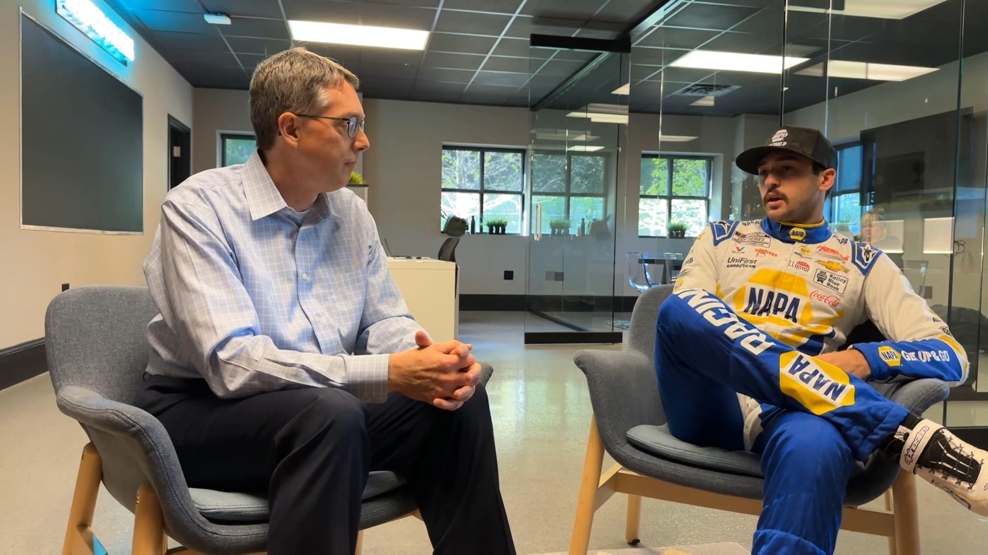 Watch NASCAR America Motormouths Clip: Elliott initially didn't want to ...