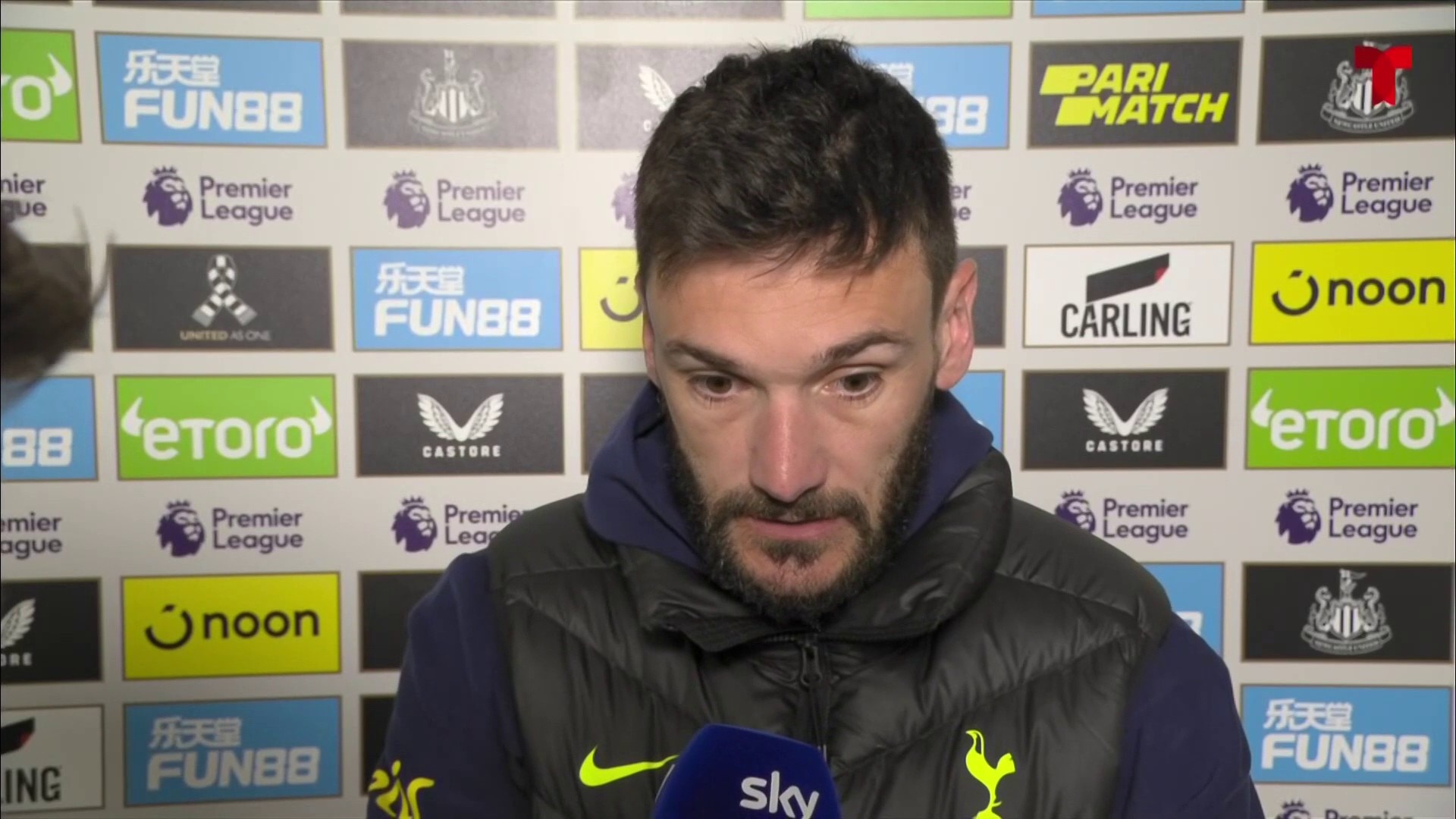 Watch Sports Clip: Hugo Lloris: "Queremos disculparnos con los fans ...