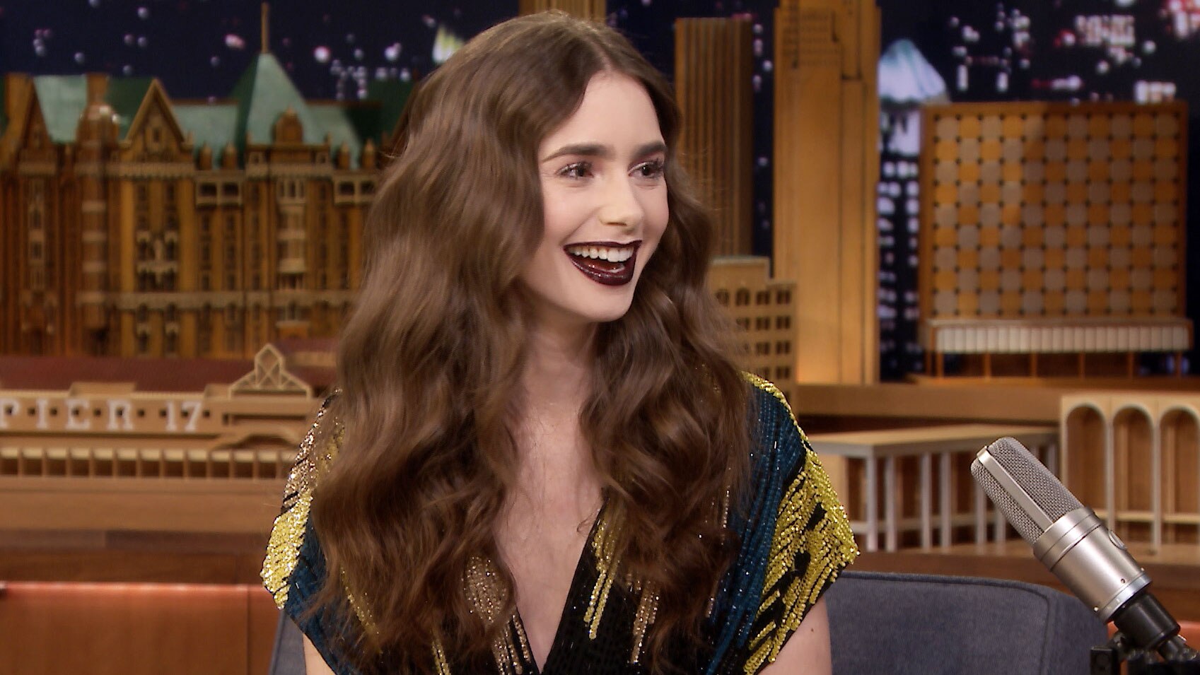 Watch The Tonight Show Starring Jimmy Fallon Highlight: Lily Collins ...