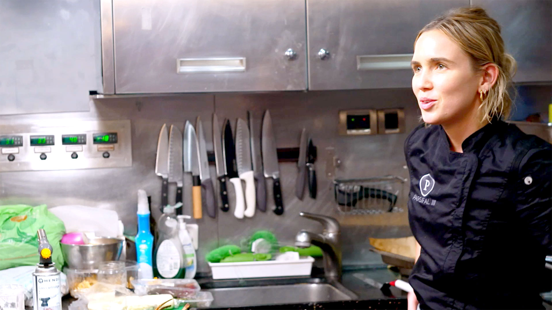 Watch Below Deck Sailing Yacht Highlight: Chef Ileisha Dell Stresses ...