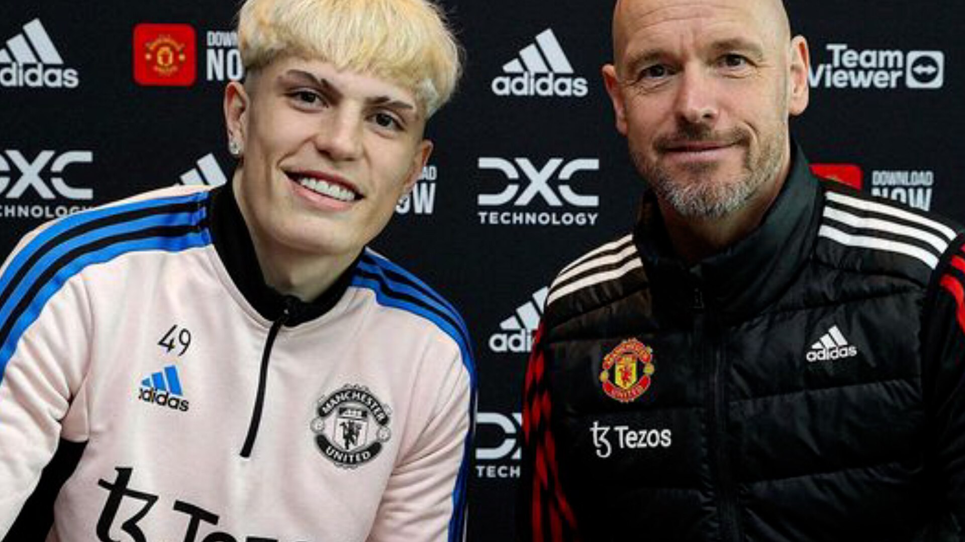 Watch Sports Clip: Alejandro Garnacho y sus celebraciones a lo Rock ...