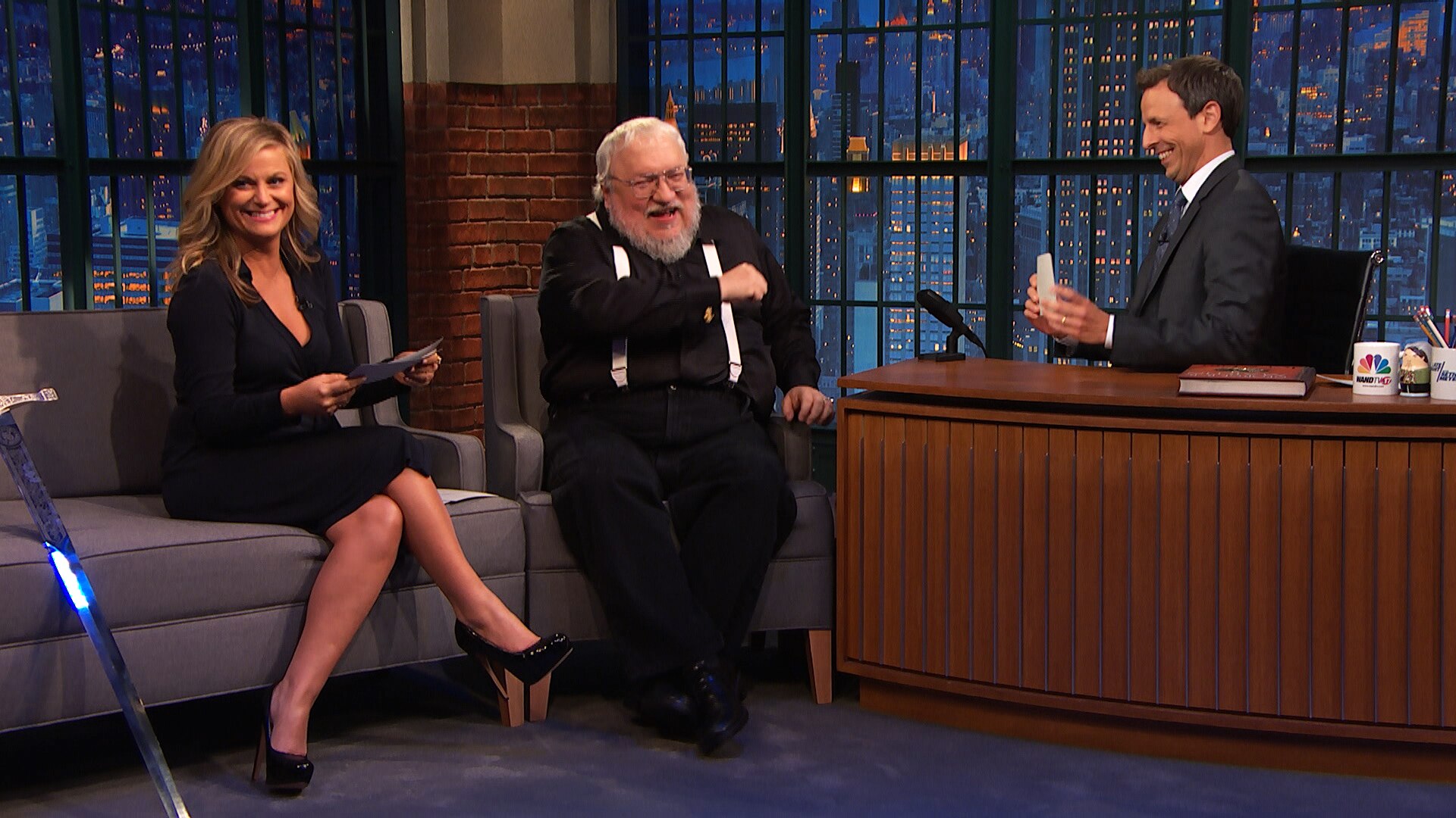 Watch Late Night with Seth Meyers Highlight: George R.R. Martin, Amy ...