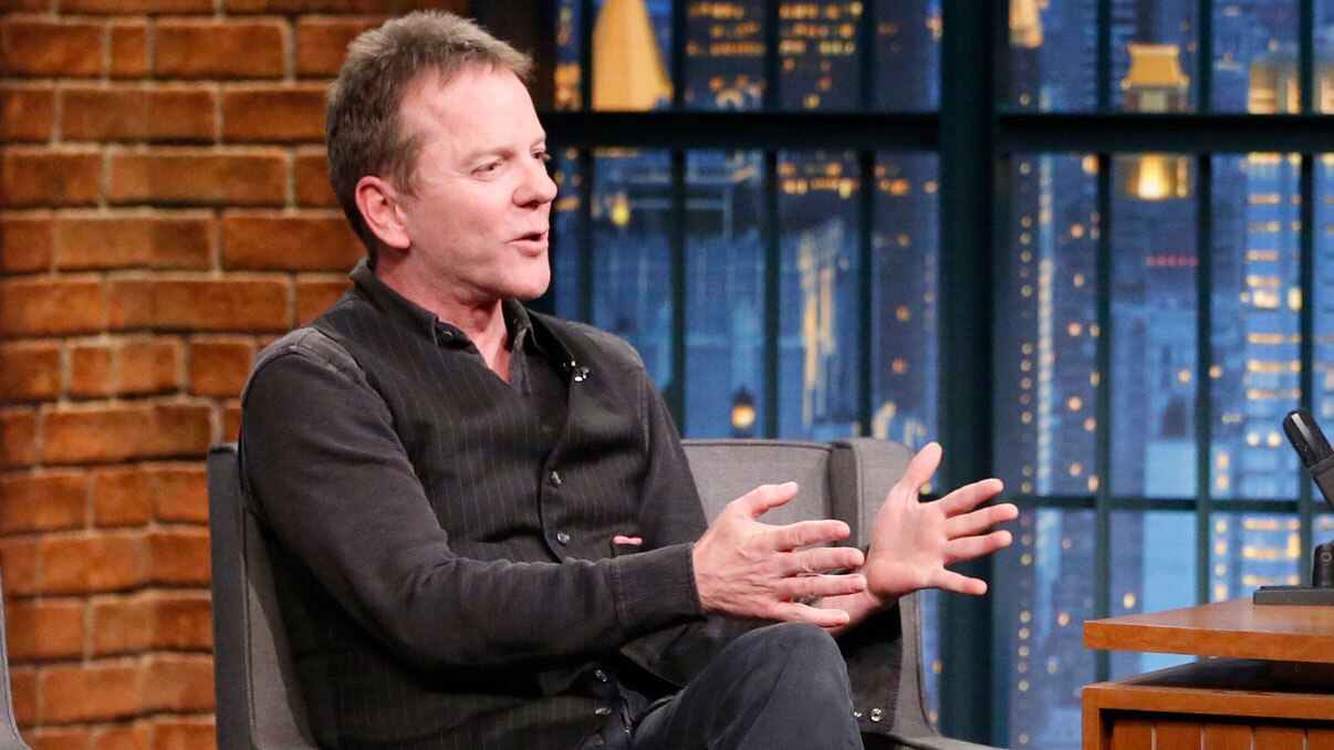 Watch Late Night with Seth Meyers Highlight: Kiefer Sutherland ...