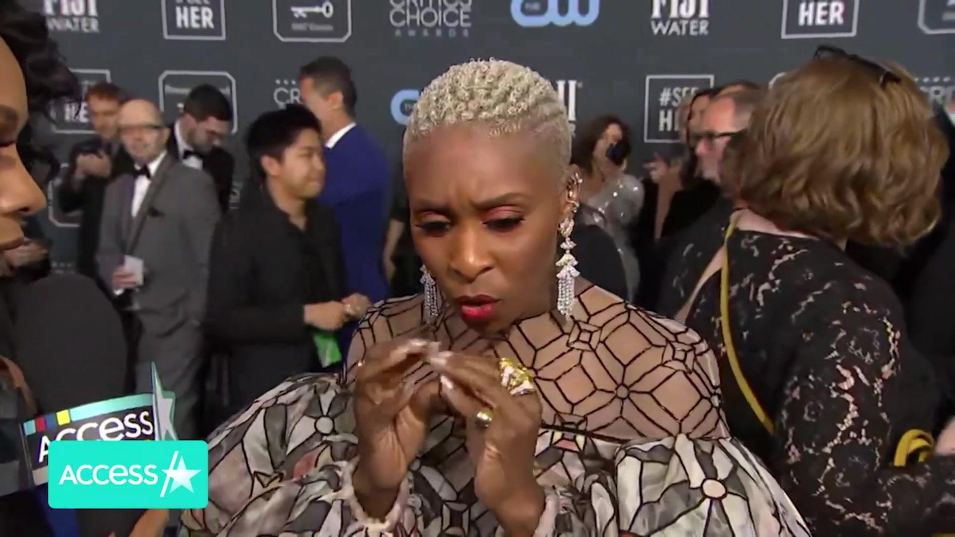 Watch Access Hollywood Highlight: Cynthia Erivo Wears Harriet Tubman ...