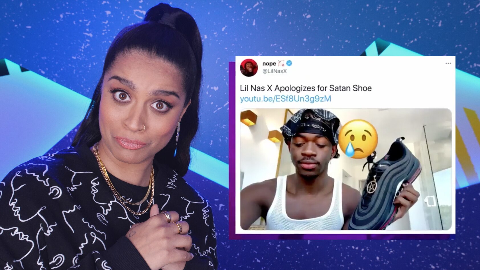 Watch A Little Late with Lilly Singh Highlight: Lil Nas X's Music Video ...
