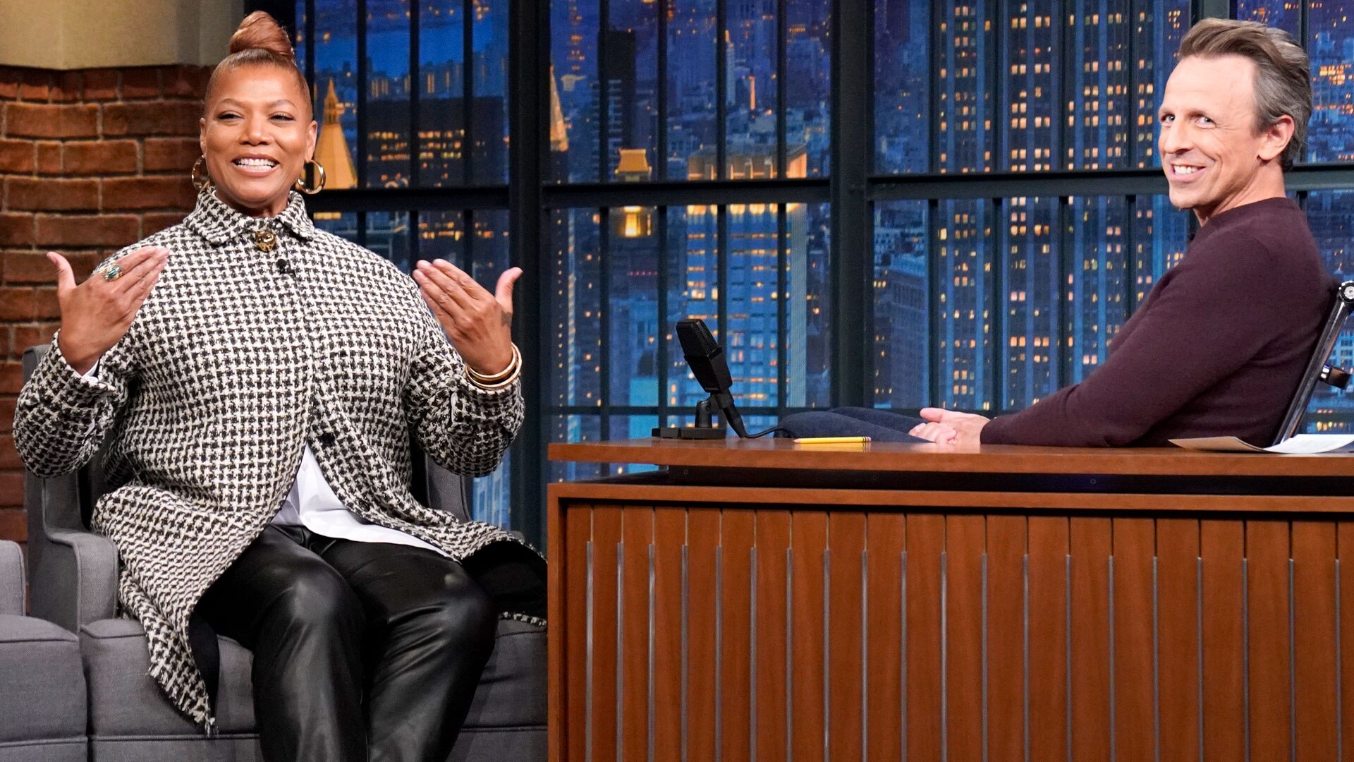 Watch Late Night with Seth Meyers Episode: Queen Latifah, Sarah Sherman ...