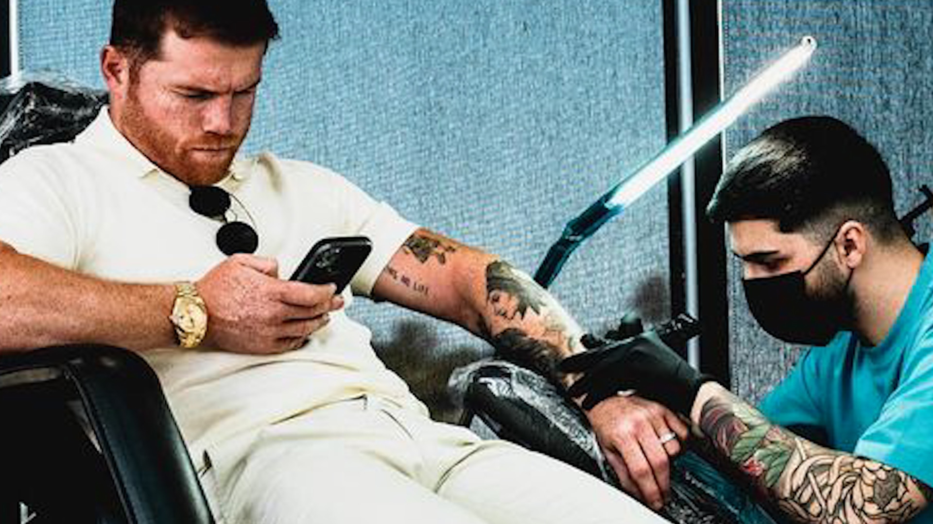 Watch Sports Clip: El tatuaje más conmovedor de Canelo Álvarez - NBC.com