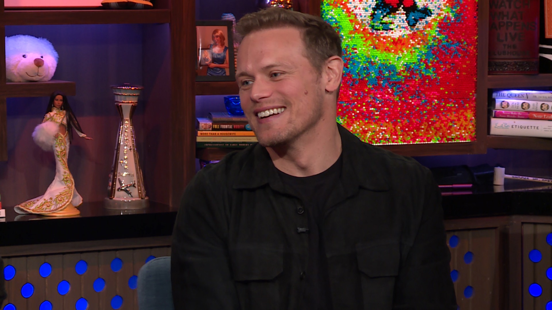 Watch Watch What Happens Live Highlight: Sam Heughan Says Love Again Is ...