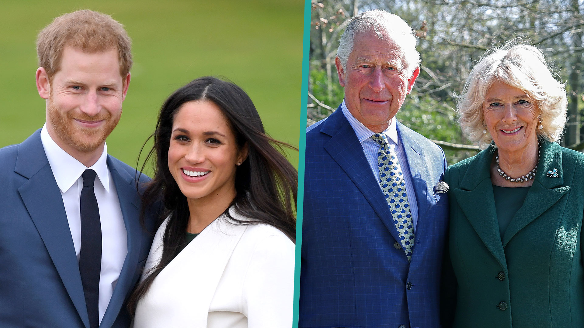 Watch Access Hollywood Highlight: Prince Harry & Meghan Markle Spotted In Family Portrait Inside ...