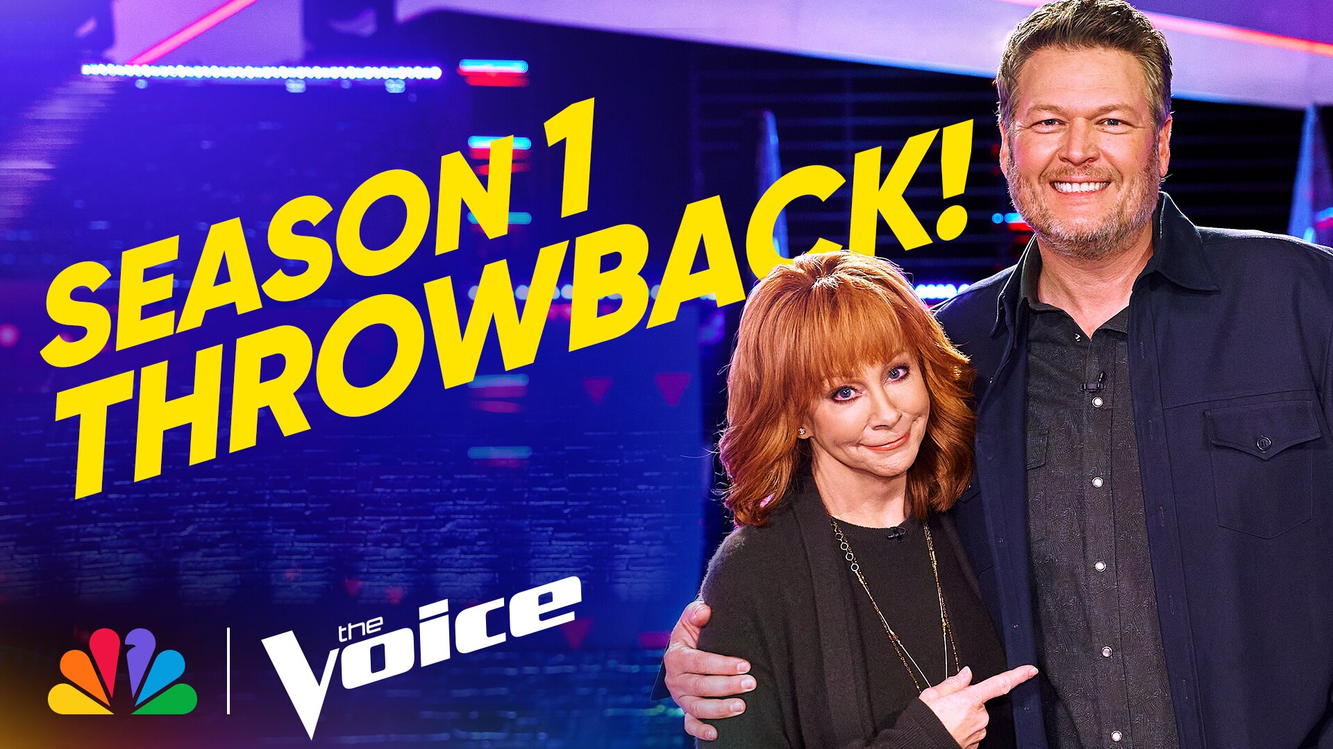 Watch The Voice Highlight: Blake and Reba React to Season 1 Footage ...
